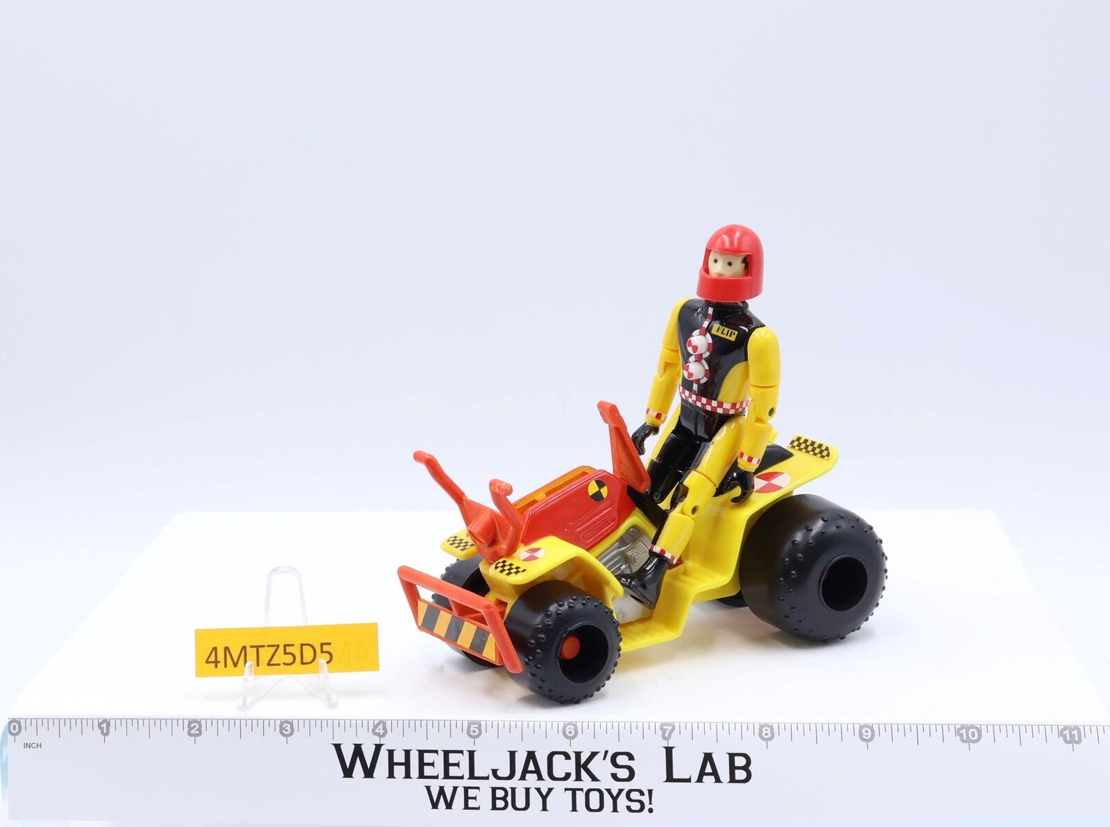 ATV W/ Flip 100% Complete Crash Dummies 1992 Tyco Action Figure Vehicle ...