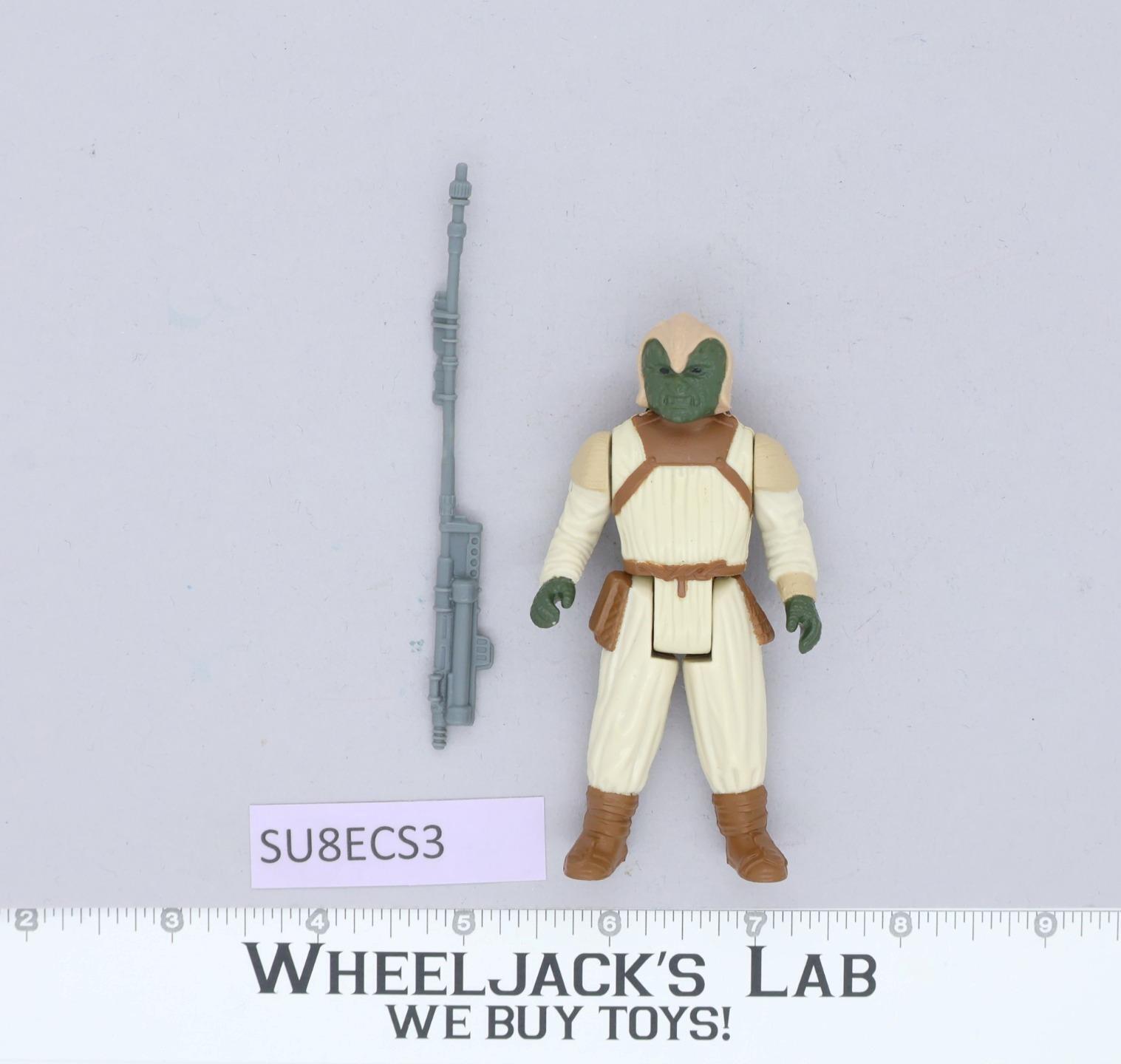 Jabba The Hutt Klaatu Skiff Guard Star Wars ROTJ 1983 Kenner Figure NO ...