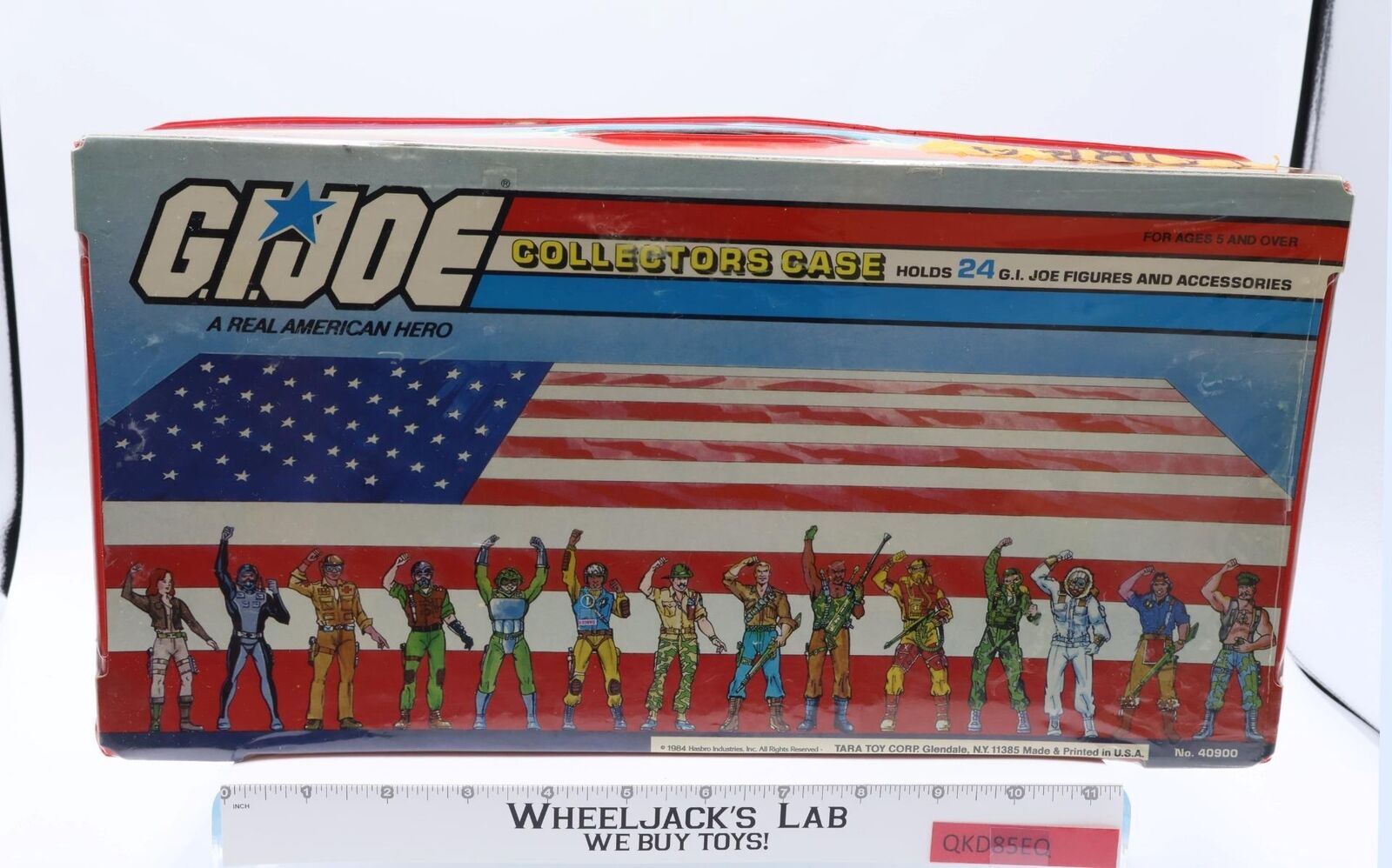 GI Joe Collectors Case 24 Action Figures W/TRAYS 1984 Tara Toy ...