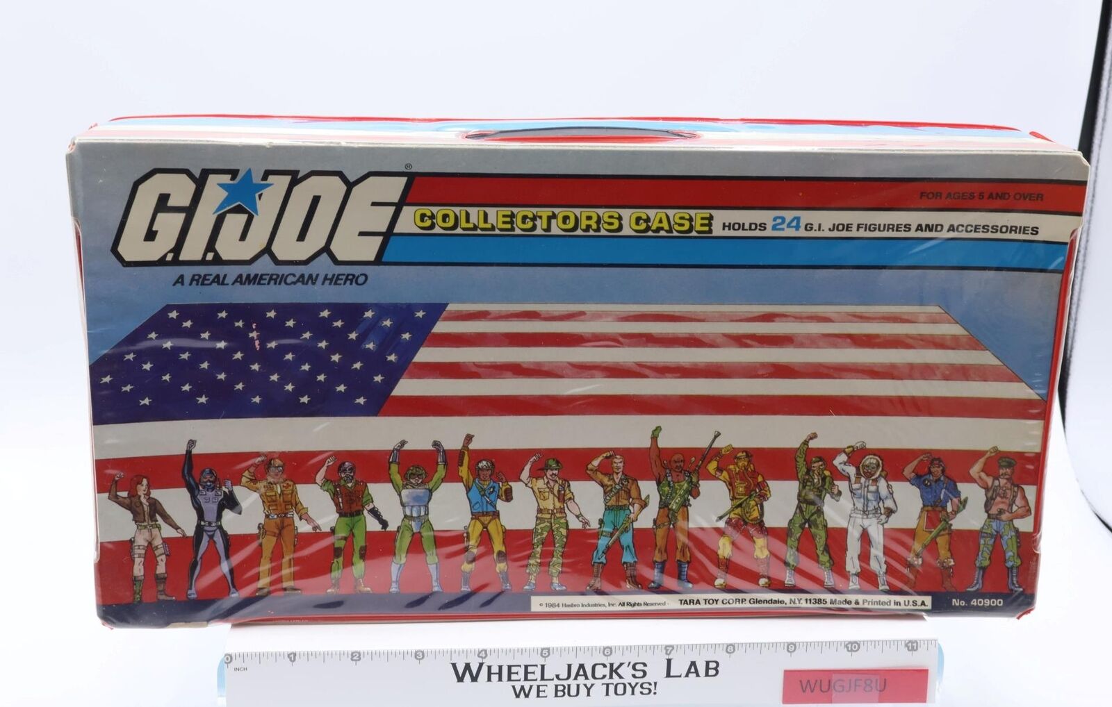 GI Joe Collectors Case 24 Action Figures W/TRAYS 1984 Tara Toy ...