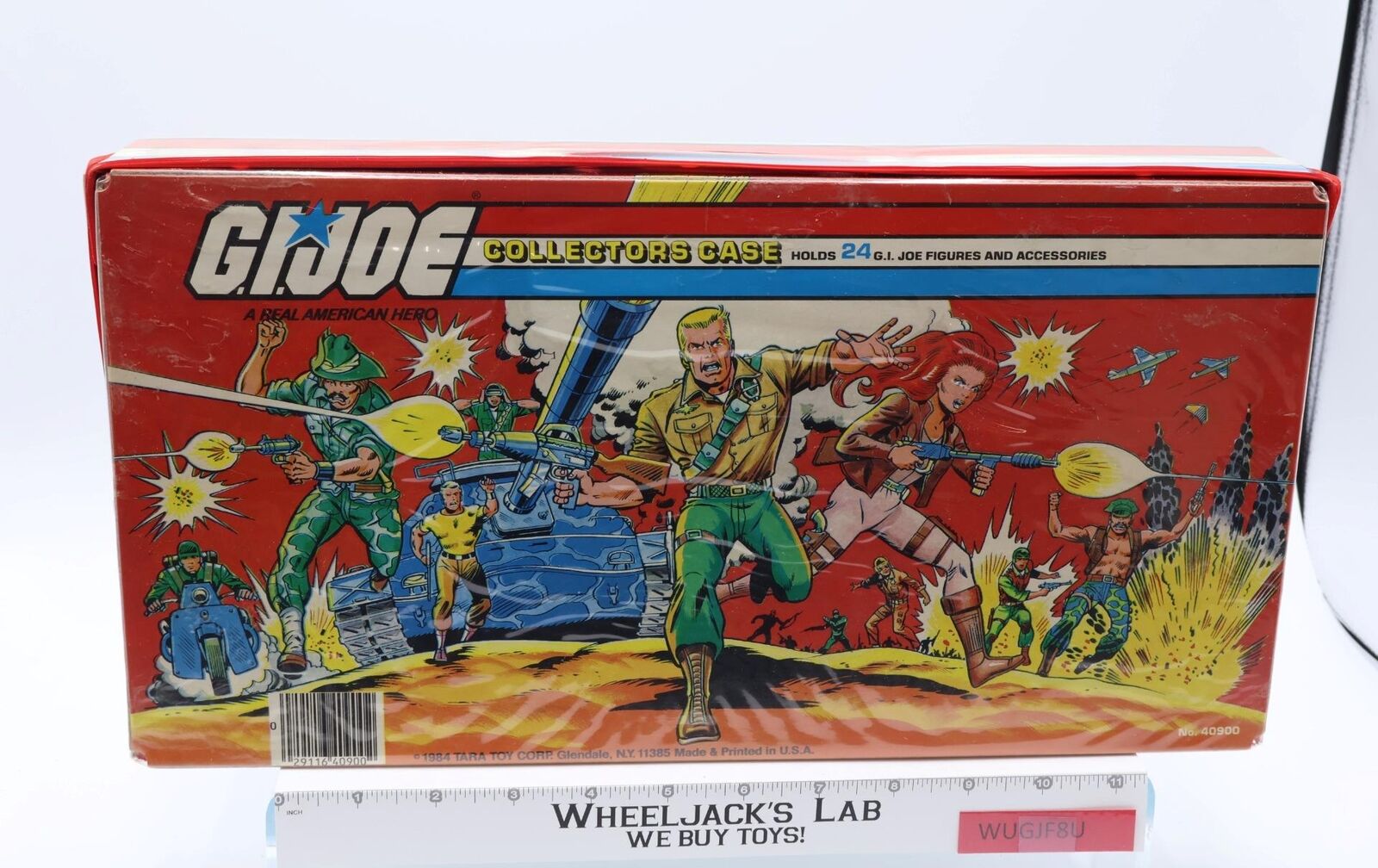 GI Joe Collectors Case 24 Action Figures W/TRAYS 1984 Tara Toy ...