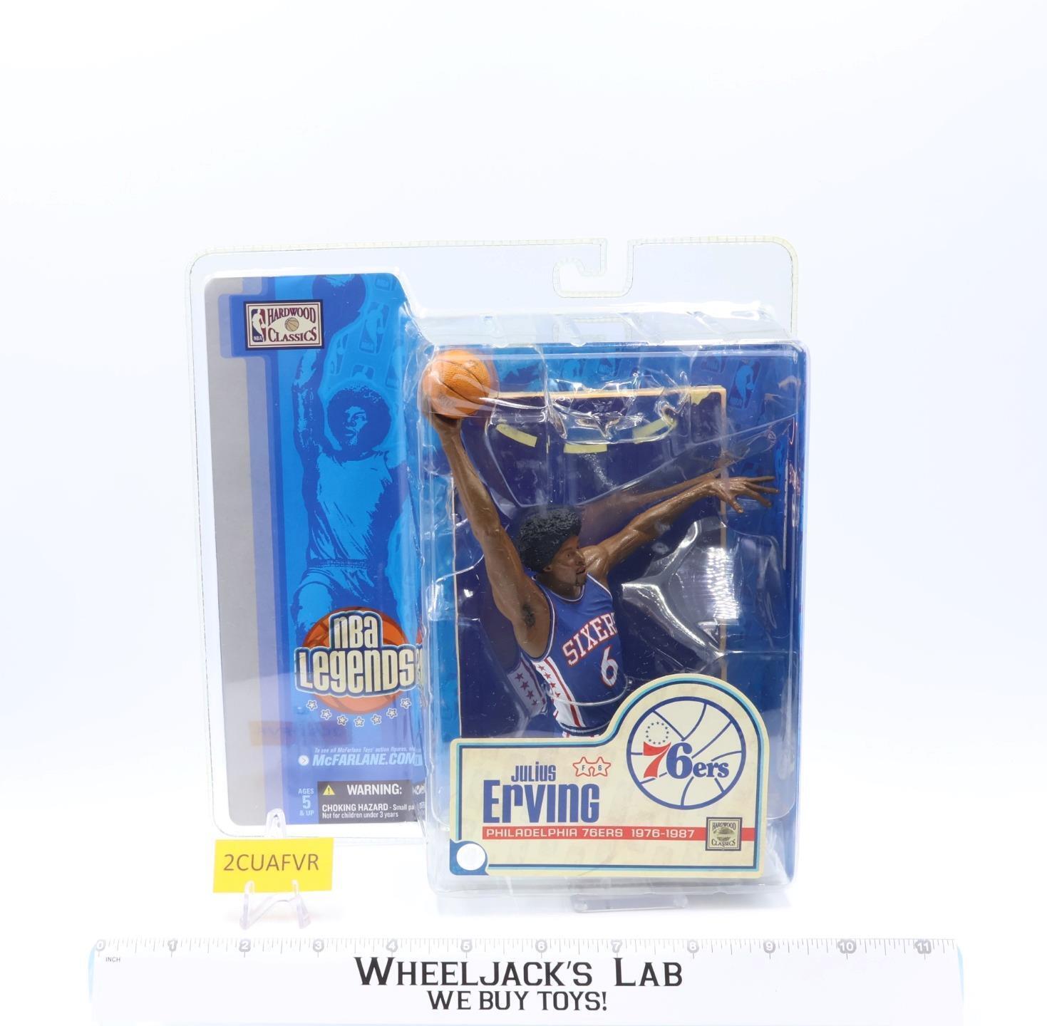 Julius Erving Philadelphia 76ers 1976-1987 NBA Legends 2005 McFarlane ...