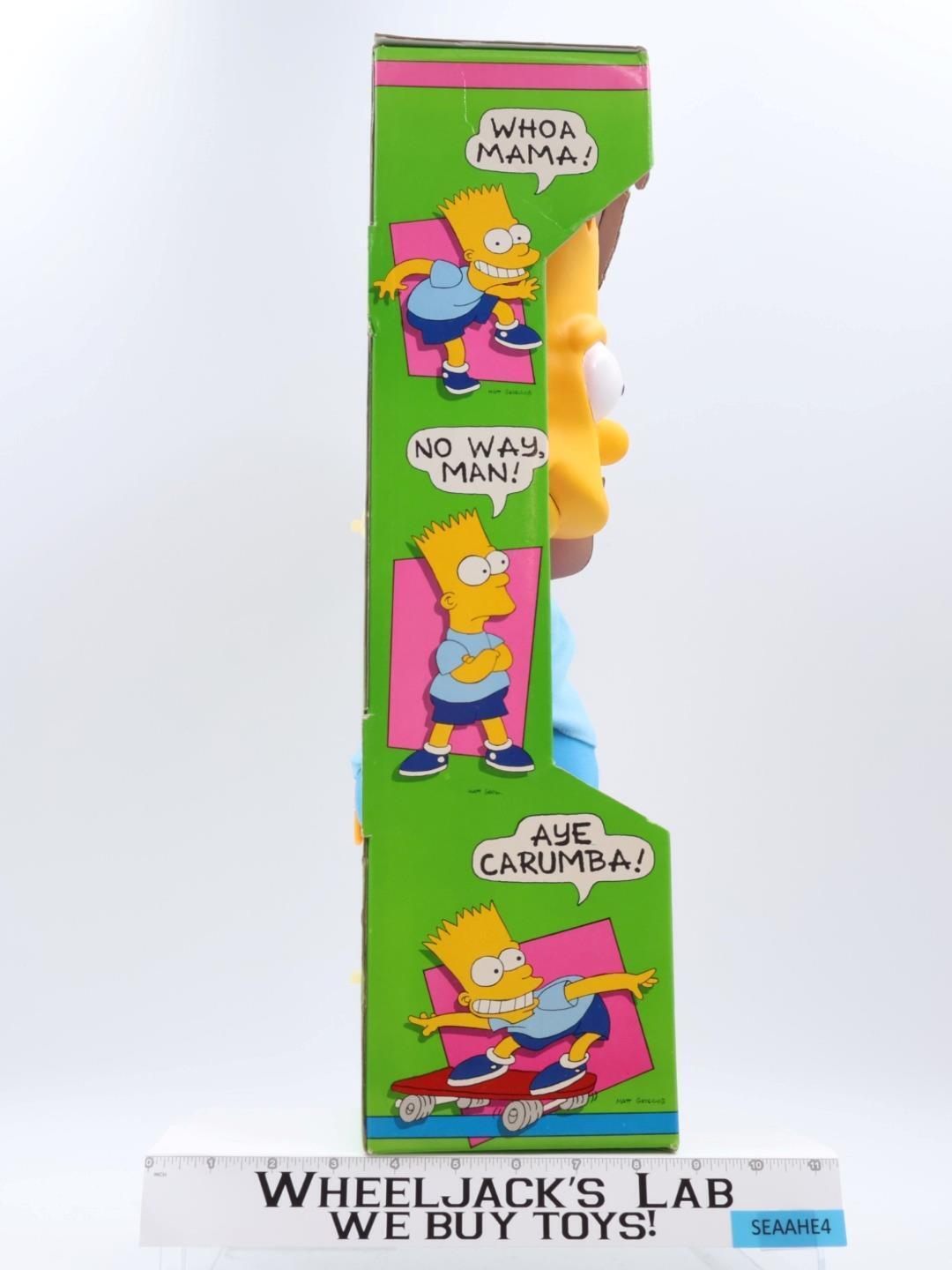 Talking Bart Simpson The Simpsons 1990 Dandee 18" Pull-String Doll NEW ...