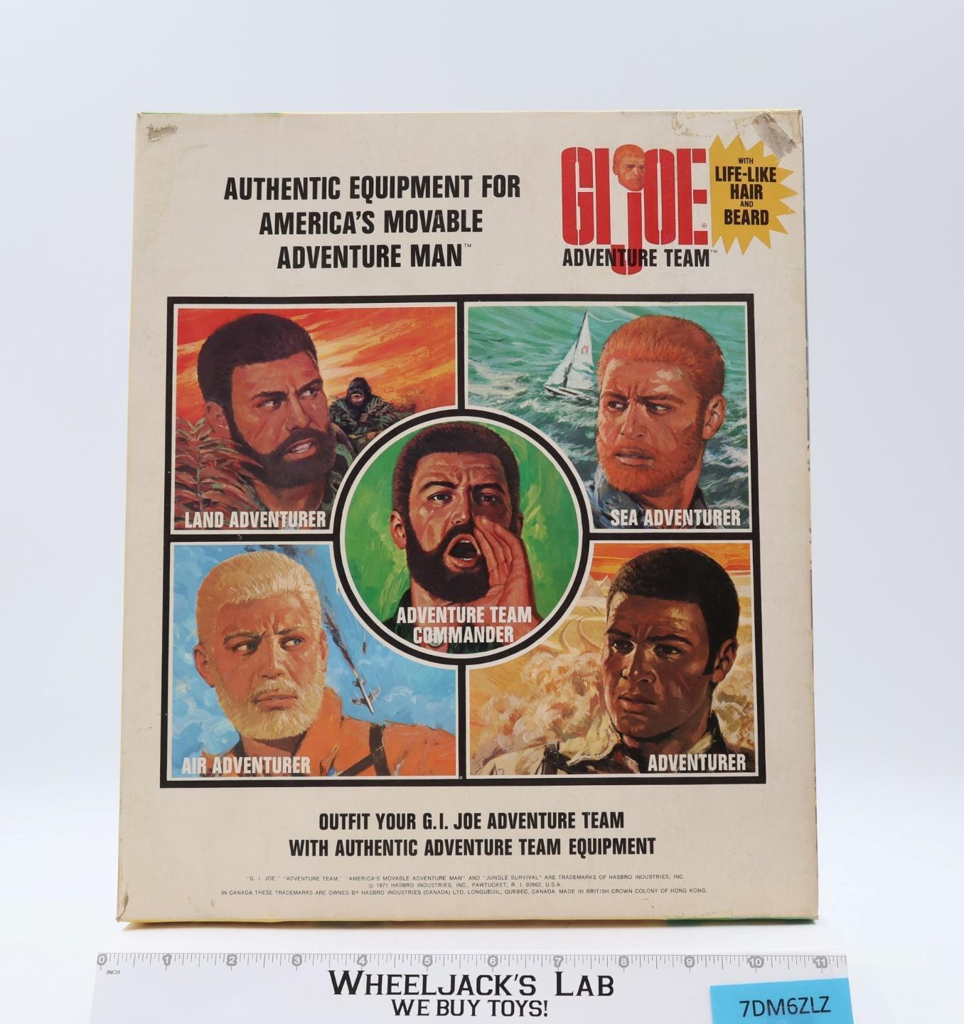 #7373 Jungle Survival GI Joe Adventure Team 1971 Hasbro Equipment NEW ...