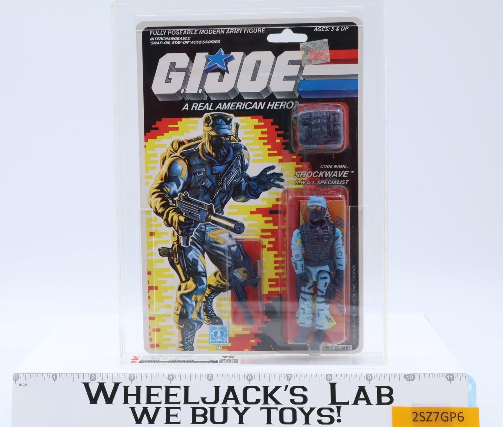 Shockwave CAS GRADED 75 75/75/85 GI Joe 34-Back 1988 Hasbro Figure NEW ...