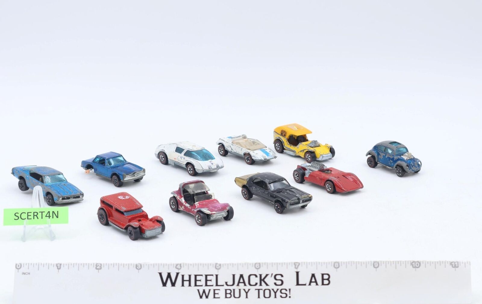 Lot of 10 Miscellaneous Cars/Trucks/Vehicles Vintage Hot Wheels ...