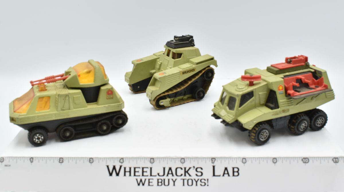 Missile Launcher Crusader & Raider Command Battle Kings 1975 Matchbox ...