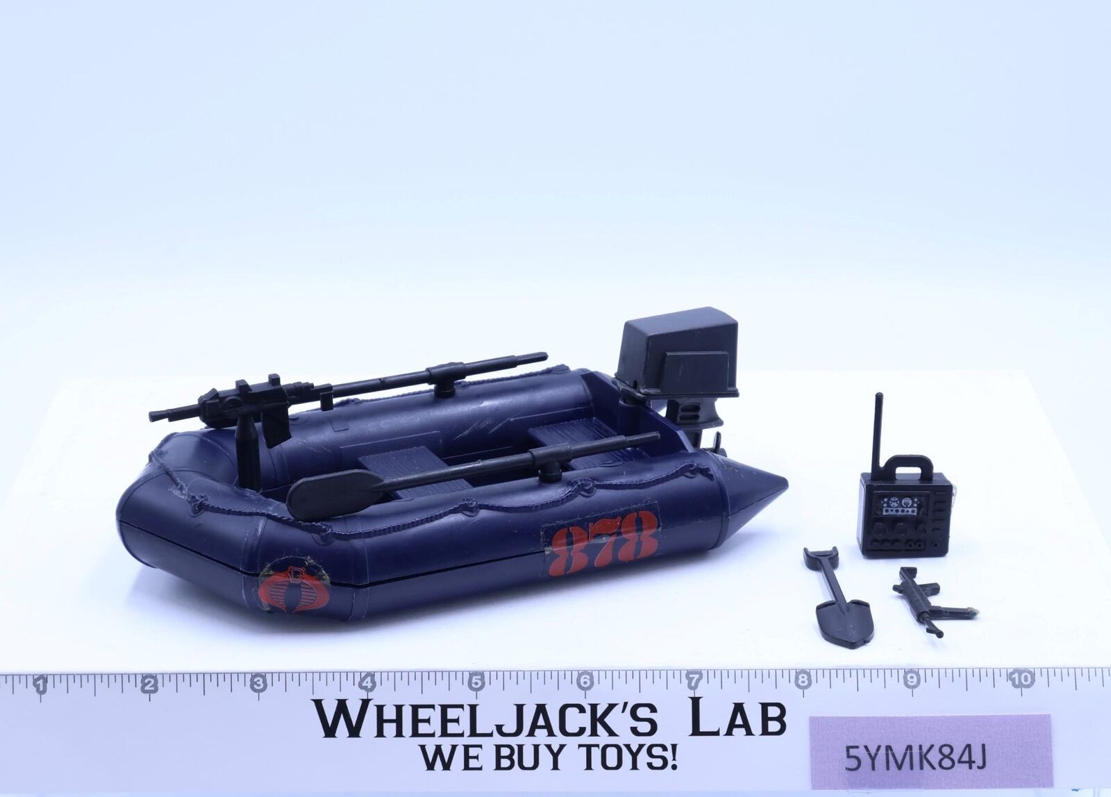 Cobra Night Landing Raft G.I. Joe 1985 Hasbro Vintage Vehicle ...