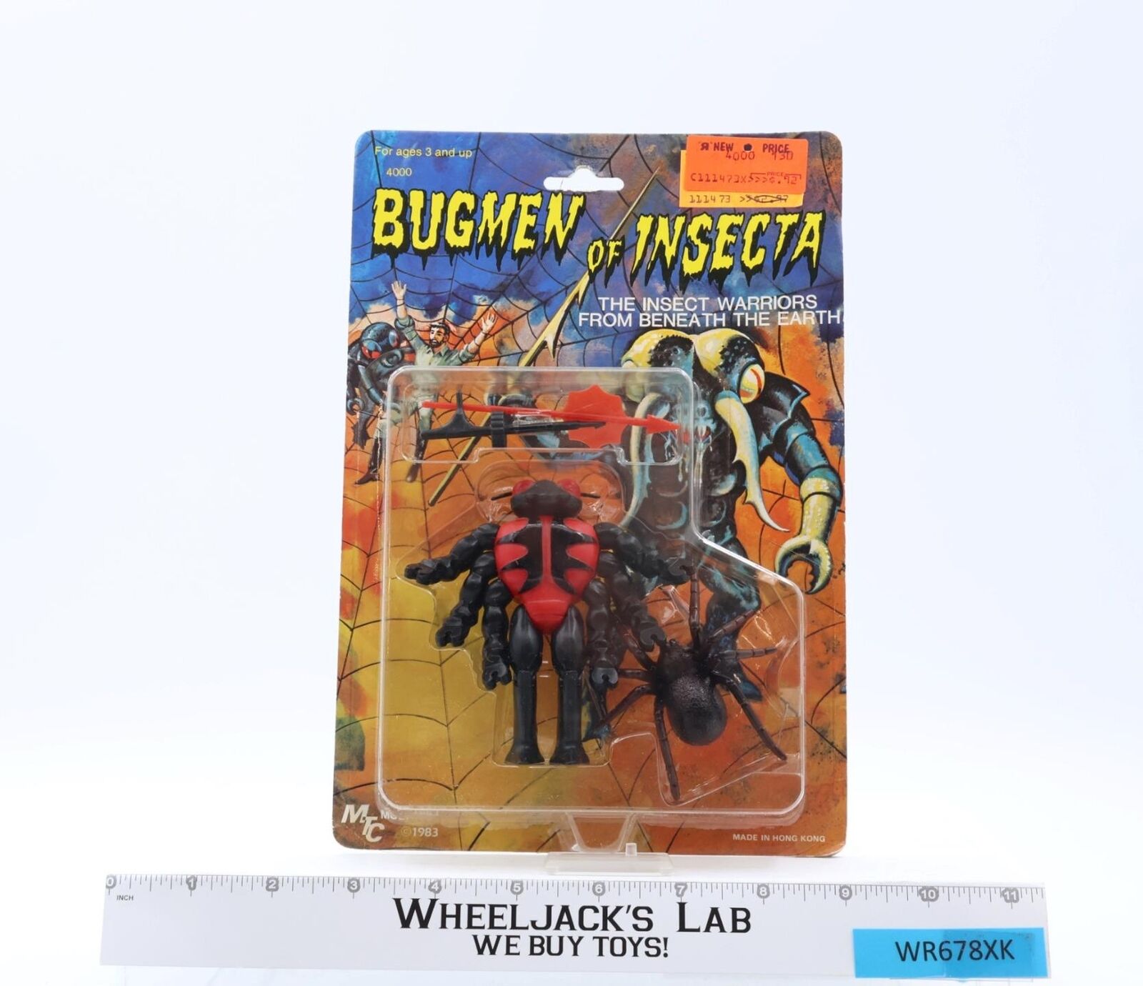 Black Widow Queen of Vicious Spiders Bugmen of Insecta 1983 MultiToys ...