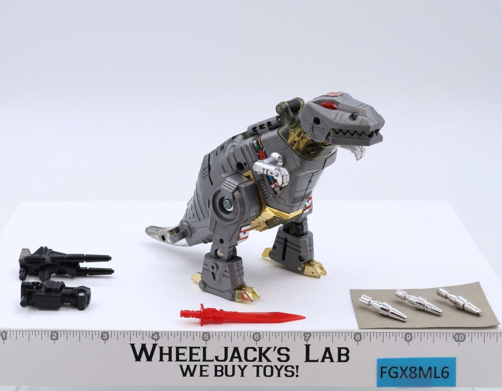 Grimlock 100% Complete Vintage 1985 G1 Transformers Hasbro Action ...