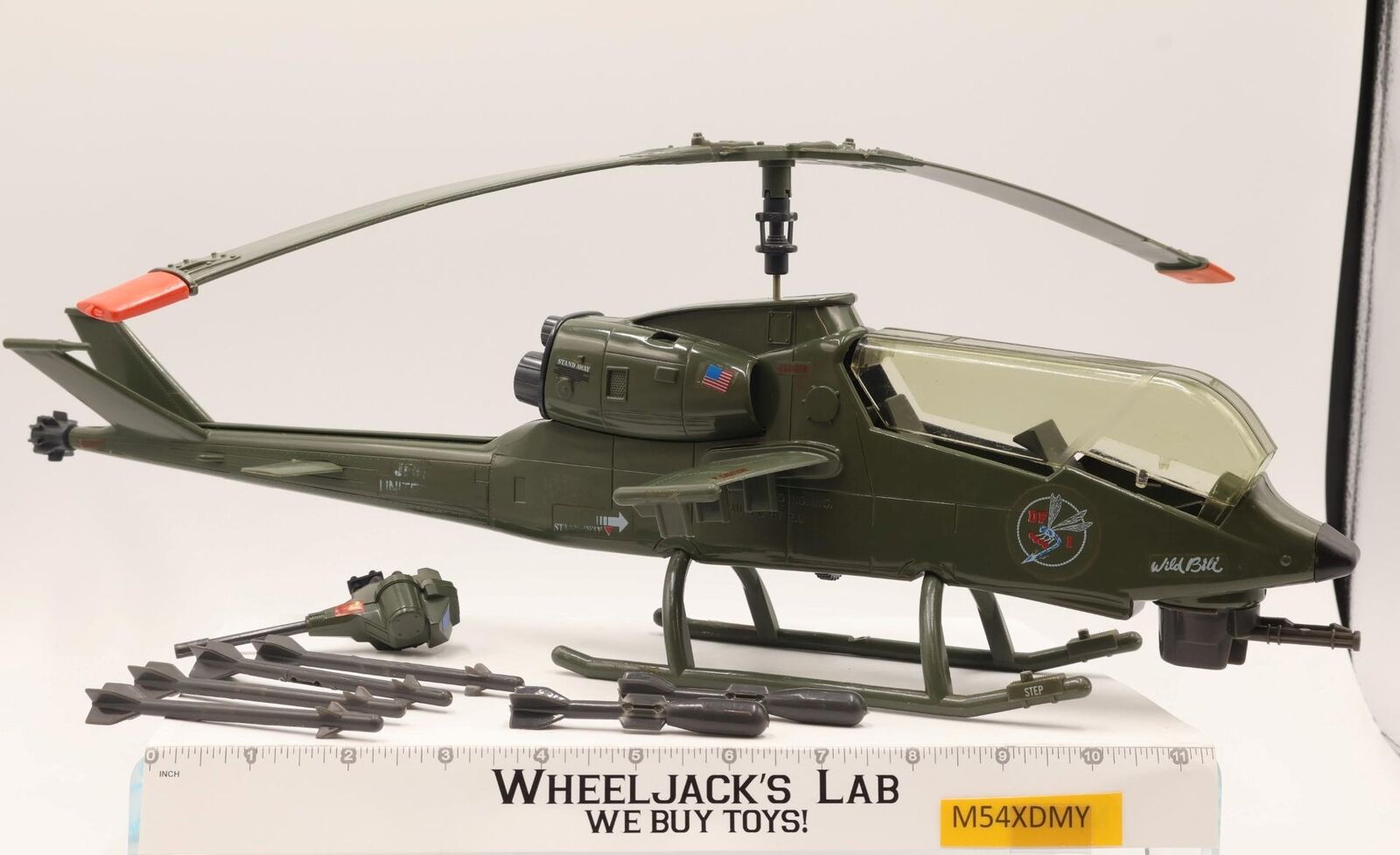 Dragonfly Assault Copter 100% Complete G.I. Joe 1983 Hasbro Vintage ...