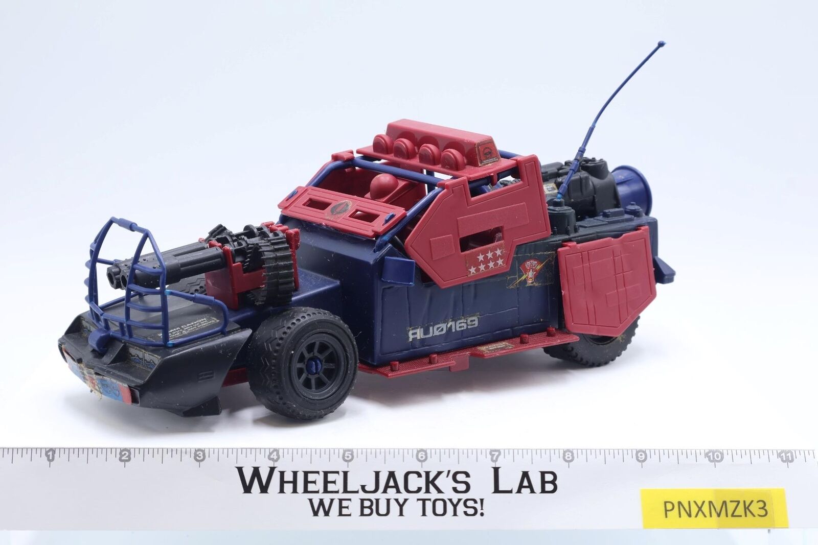 Thunder Machine 100% Complete 1986 GI Joe Hasbro Vehicle Vintage ...