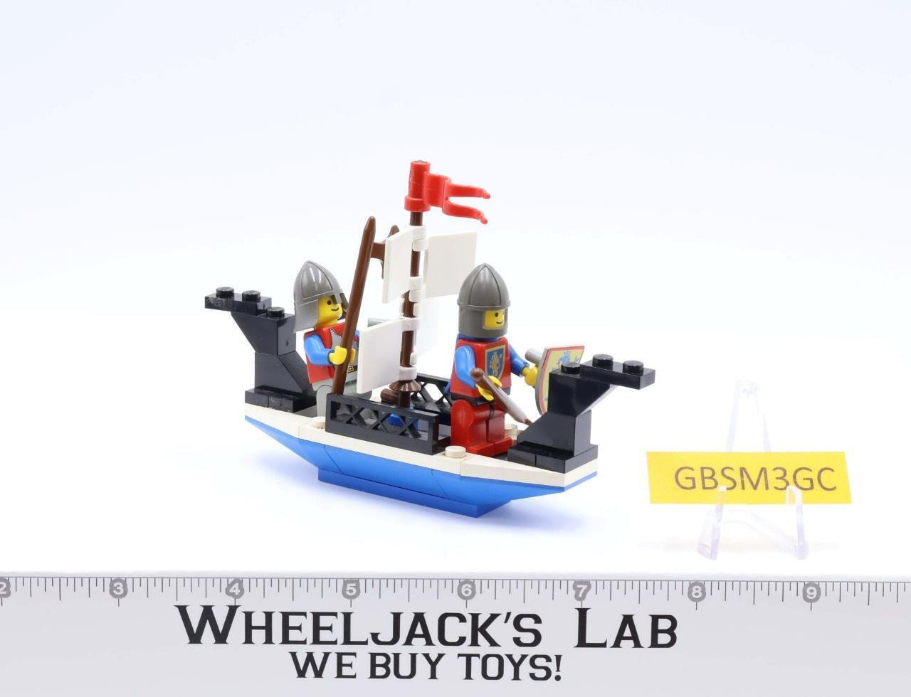 #6017 Knight's Oarsmen 100% Complete Lego 1987 Lion Knights Castle ...