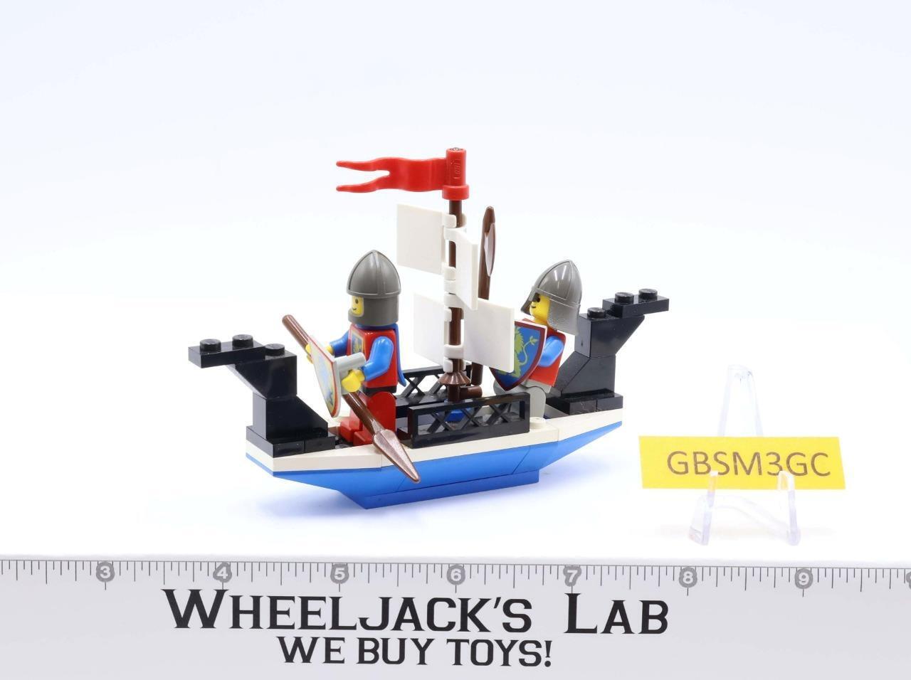 #6017 Knight's Oarsmen 100% Complete Lego 1987 Lion Knights Castle ...