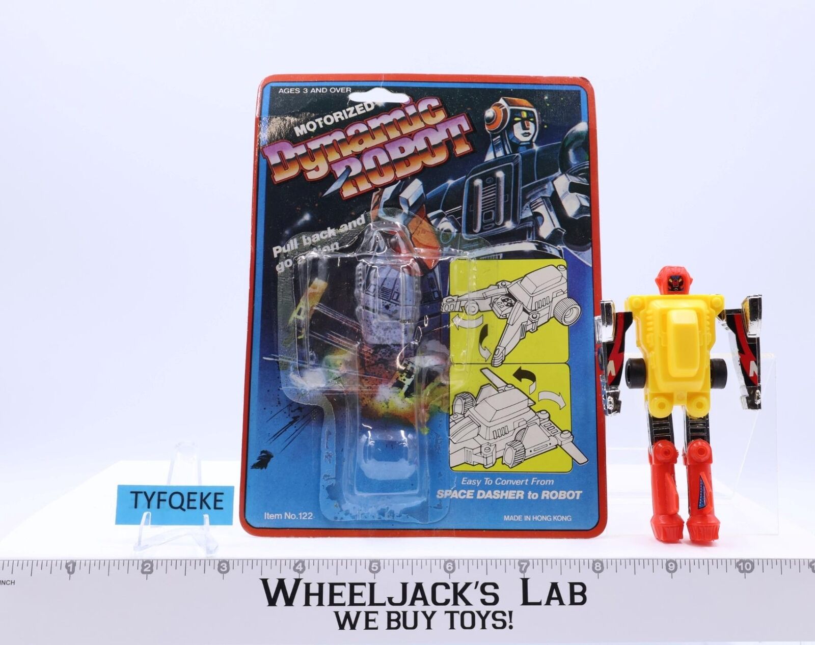 Space Dasher Motorized Dynamic Robot 1980s Vintage Action Figure NEAR ...