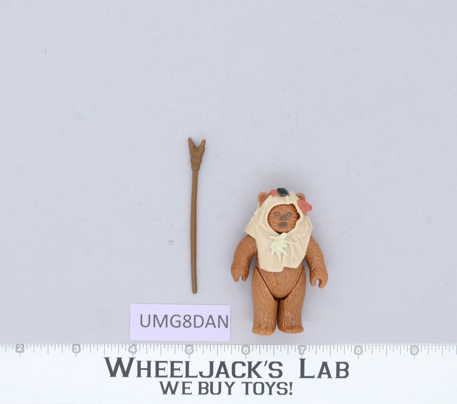 Paploo Ewok 100% Complete Star Wars ROTJ 1985 Vintage Kenner NO REPRO - Wheeljack's Lab