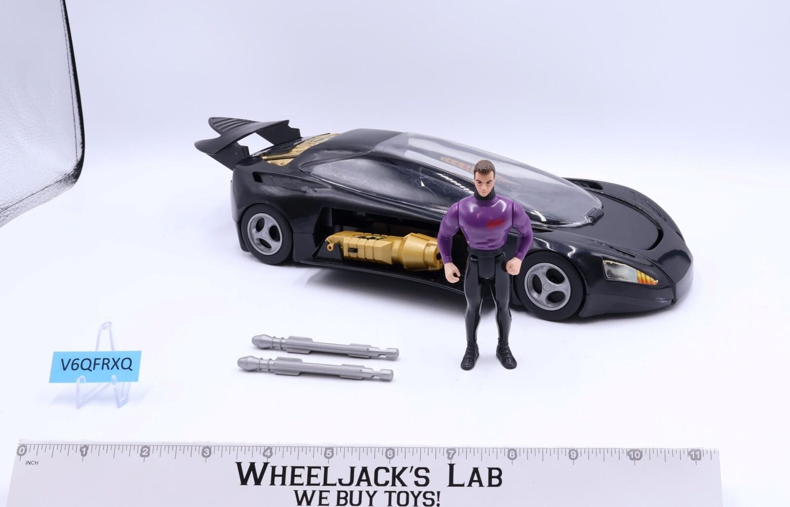 Street Jet Batmobile Complete Batman Animated Series 1992 Kenner ...