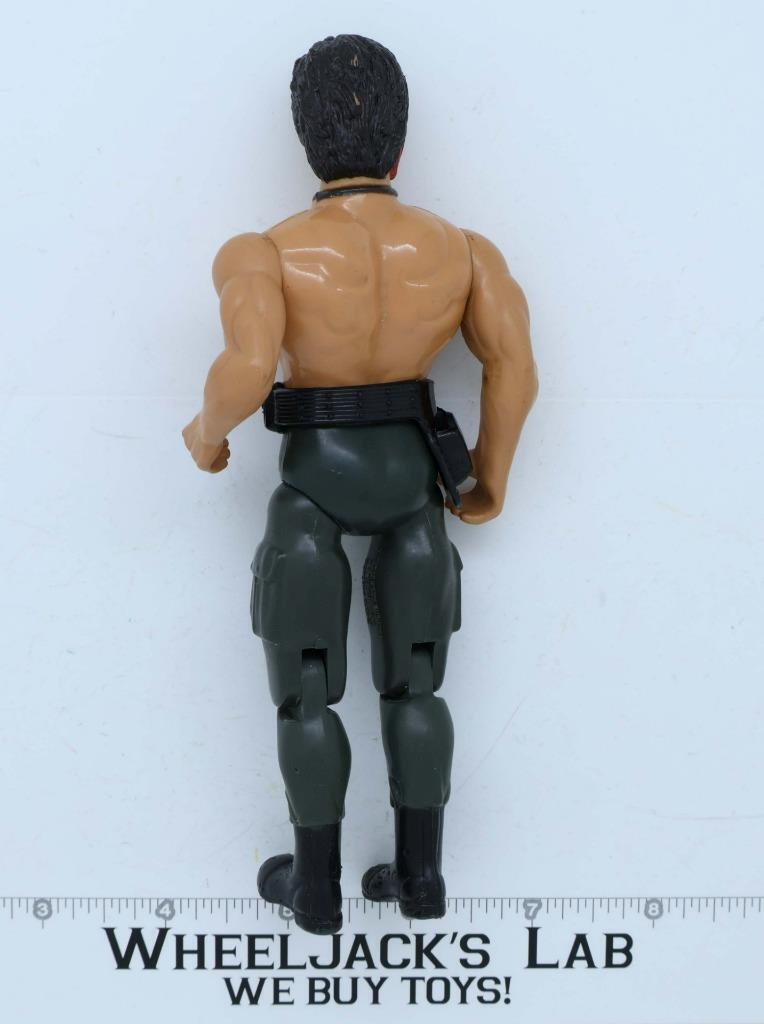 John Rambo Sylvester Stallone Rambo 1986 Coleco Vintage Action Figure ...