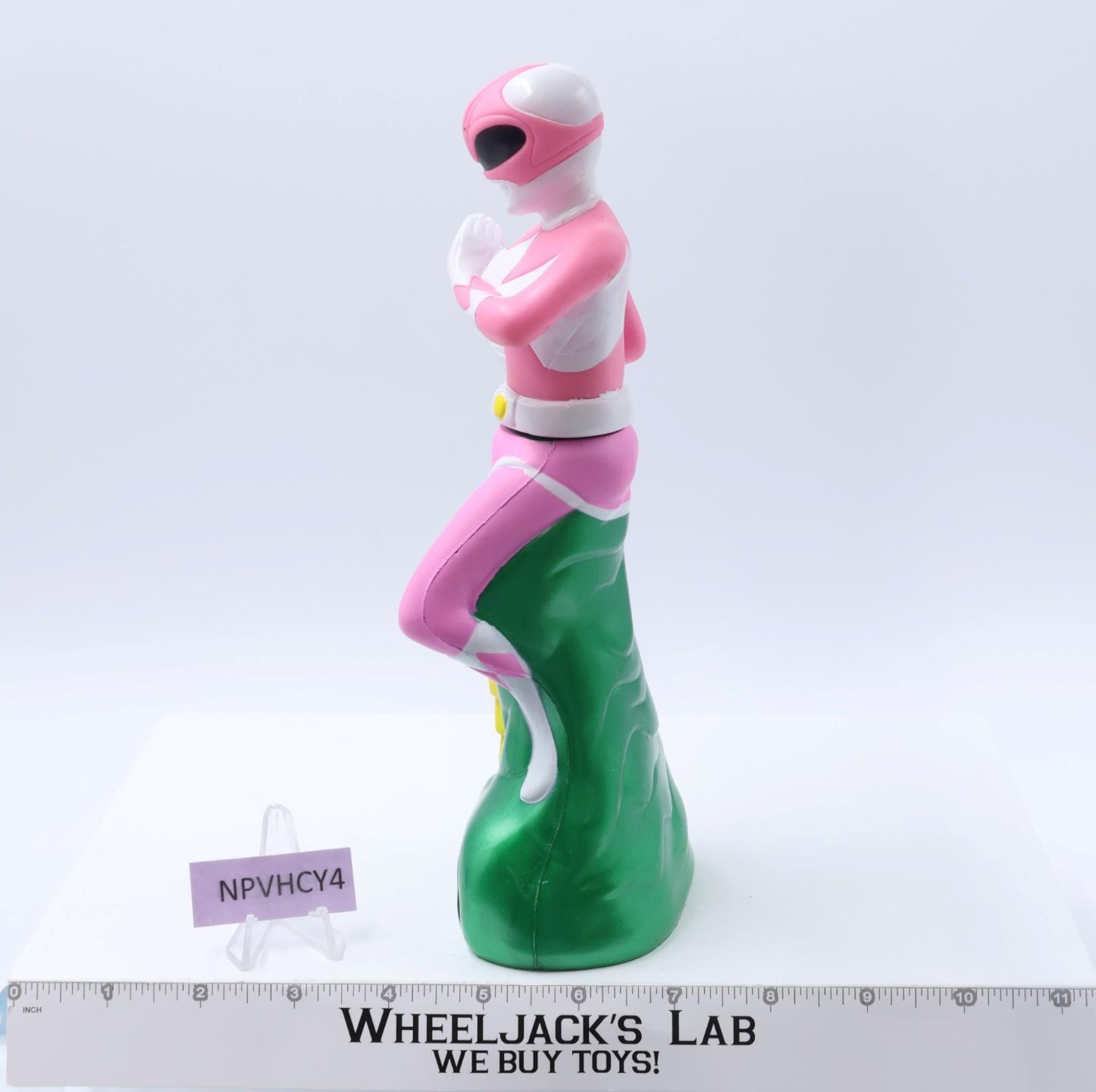 Pink Ranger Bubble Bath EMPTY Bottle MMPR Power Rangers 1994 Kid Care ...