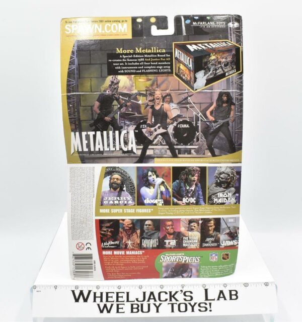 Lars Ulrich Metallica Harvesters Of Sorrow McFarlane Spawn Action ...