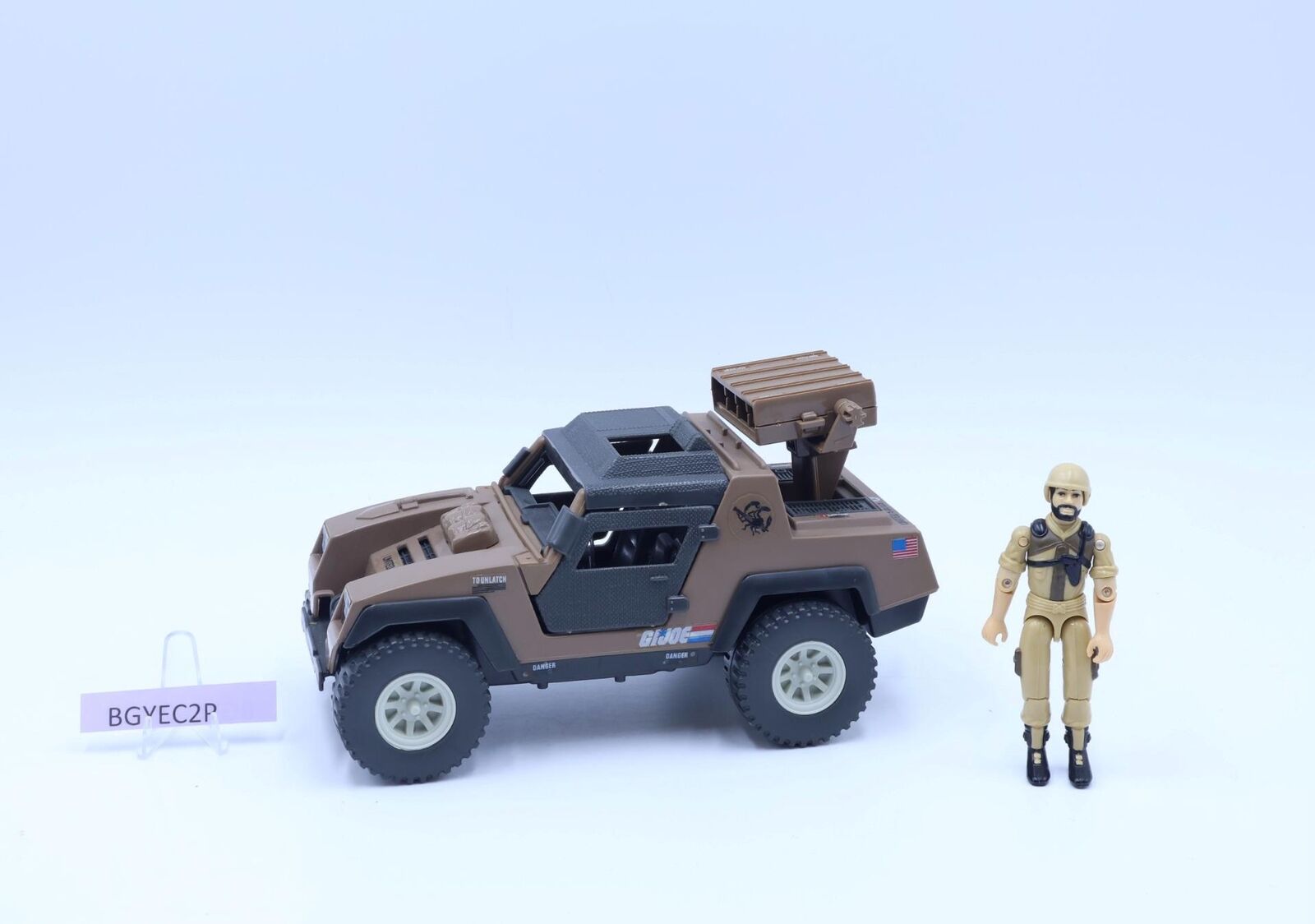 Vamp Mark II Attack Jeep W/ Clutch 100% Complete GI Joe 1984 Hasbro ...