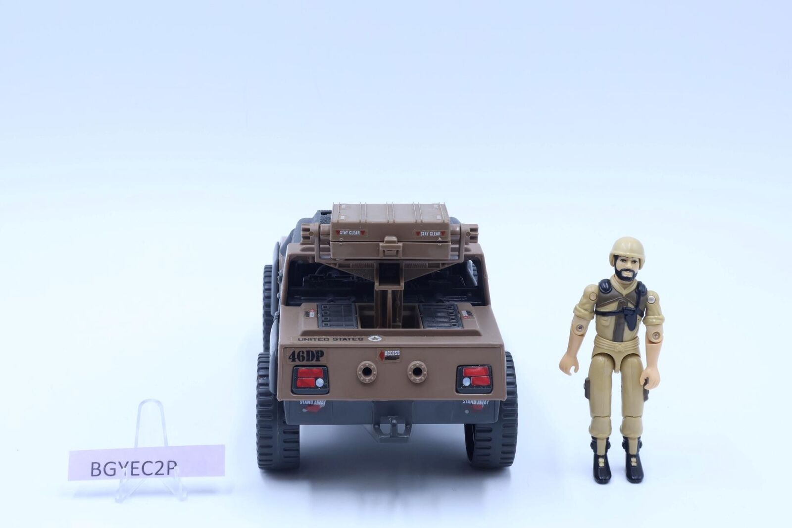 Vamp Mark II Attack Jeep W/ Clutch 100% Complete GI Joe 1984 Hasbro ...