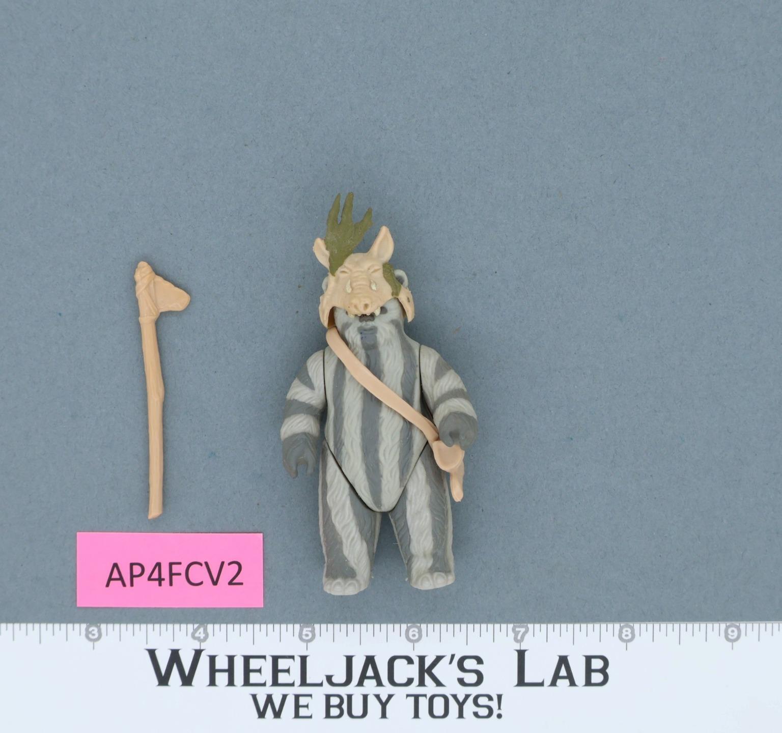 Teebo Ewok 100% Complete Star Wars ROTJ 1984 Vintage Kenner NO REPRO ...