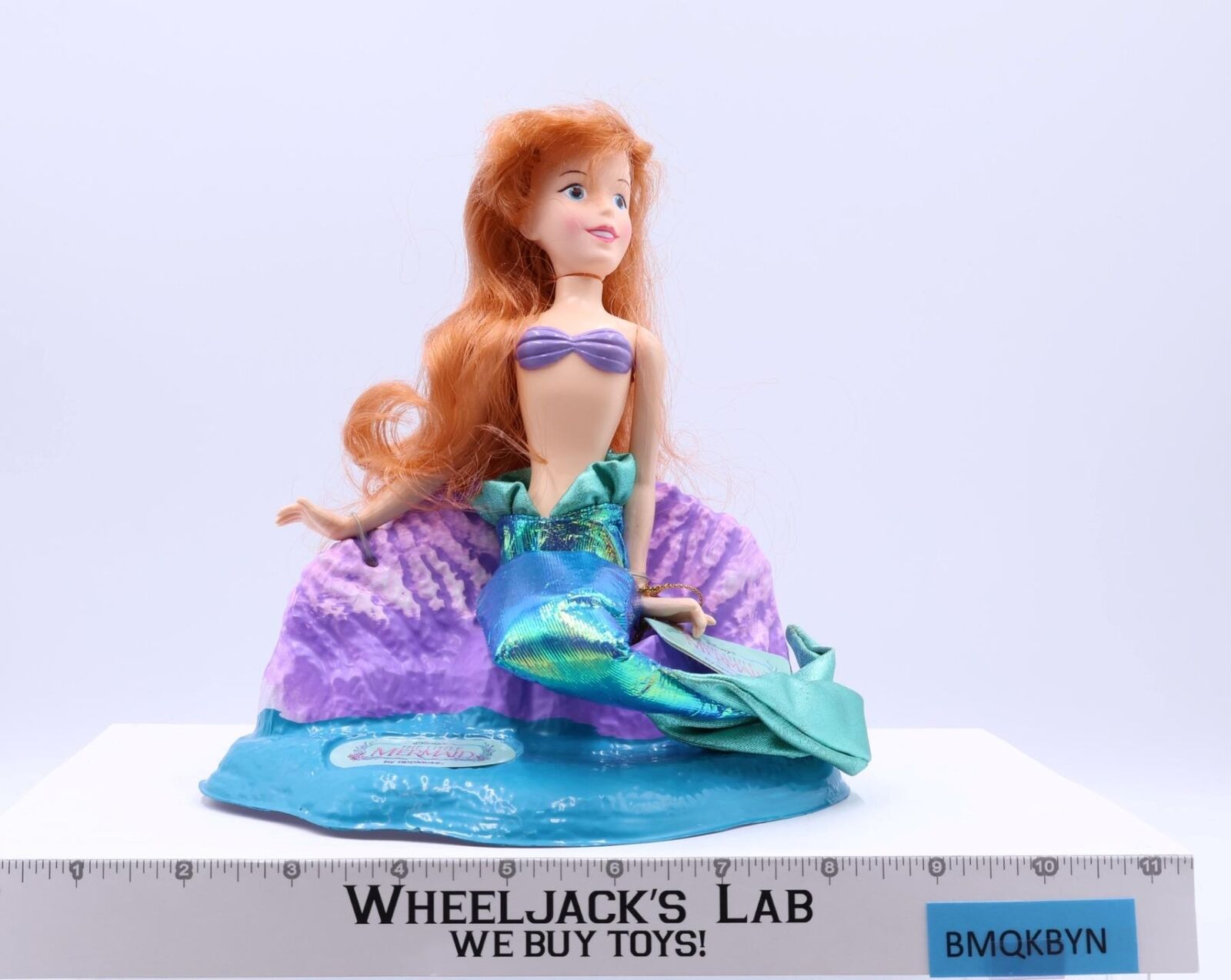 Ariel Doll on Water Rock The Little Mermaid Disney Applause NEW MINT ...