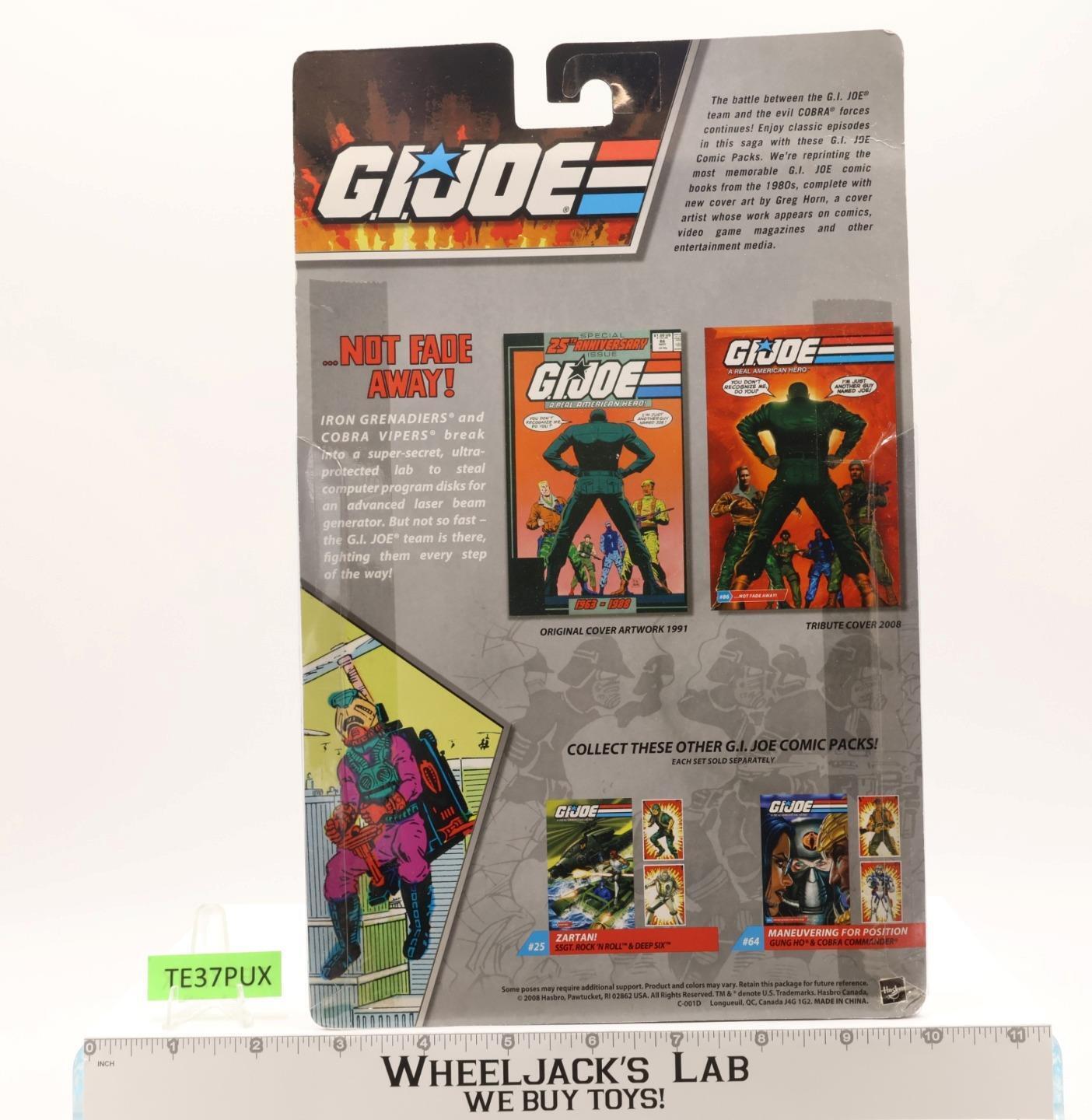 Iron Grenadier vs Cobra Viper GI Joe Comic Pack 2008 Hasbro NEW MOSC ...