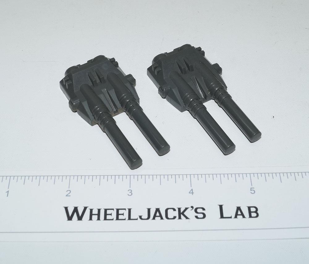 Scorponok 2x Dual Laser Guns Cannons 1987 Vintage G1 Transformers ...