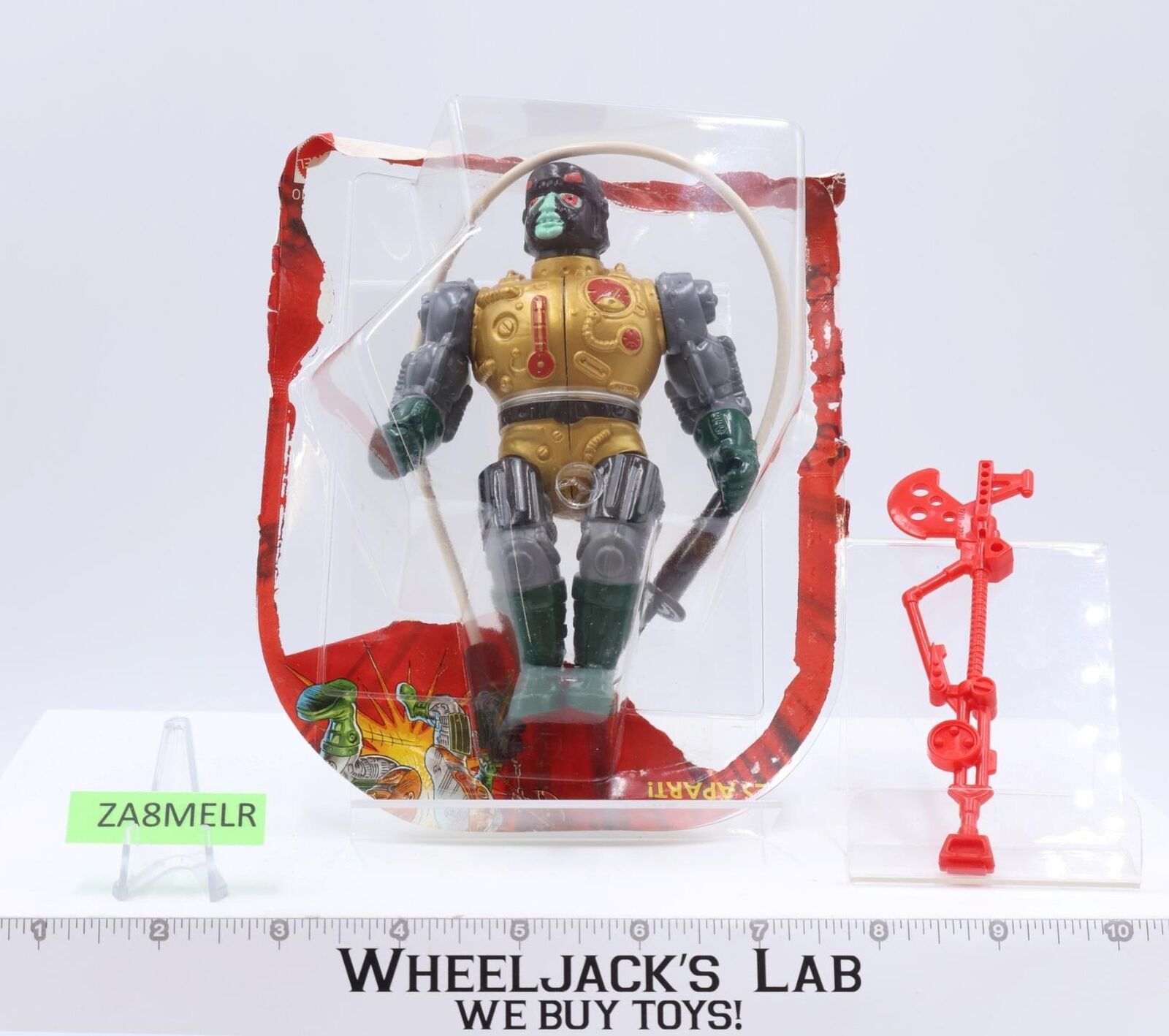 Blast Attak Masters Of The Universe Motu 1986 Mattel Action Figure New Mint Wheeljacks Lab
