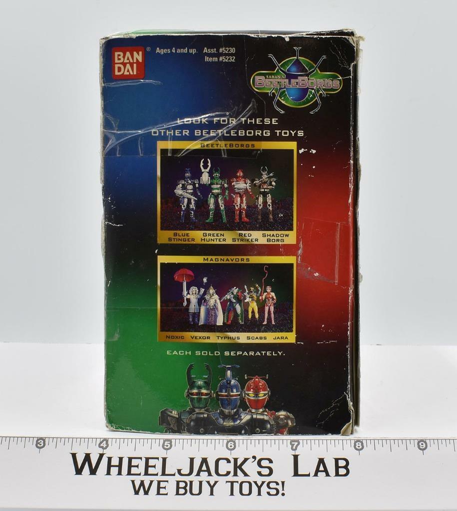 Green Hunter AV Saban's Beetleborgs 1995 Bandai Action Figure W/Box ...