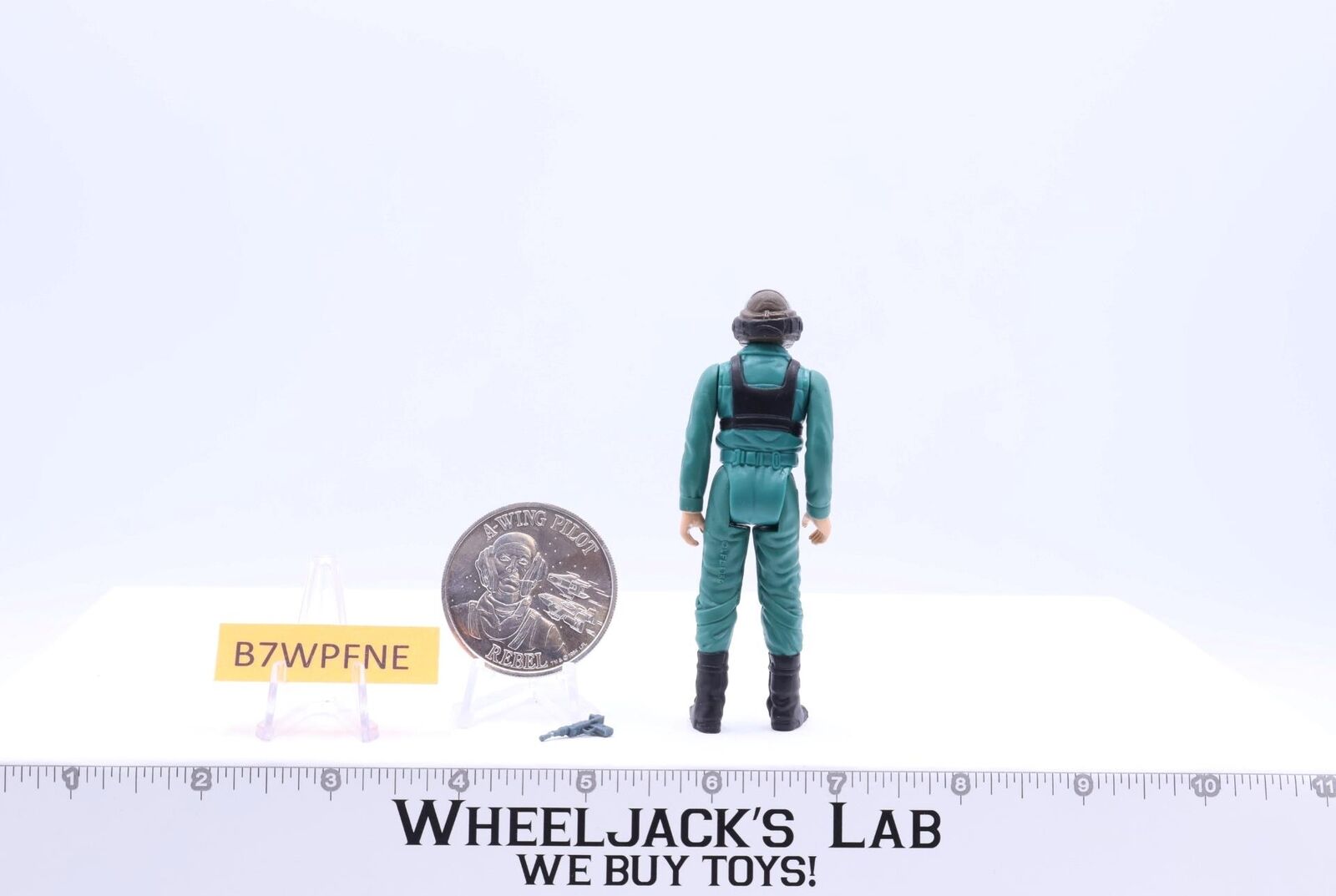 A-Wing Pilot Complete 92 Back Star Wars POTF Last 17 1985 Kenner Figure ...