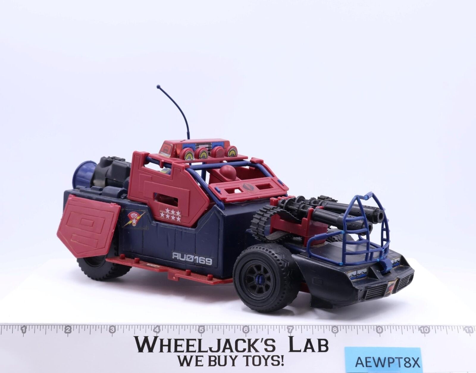 Thunder Machine 100% Complete 1986 GI Joe Hasbro Vehicle Vintage ...