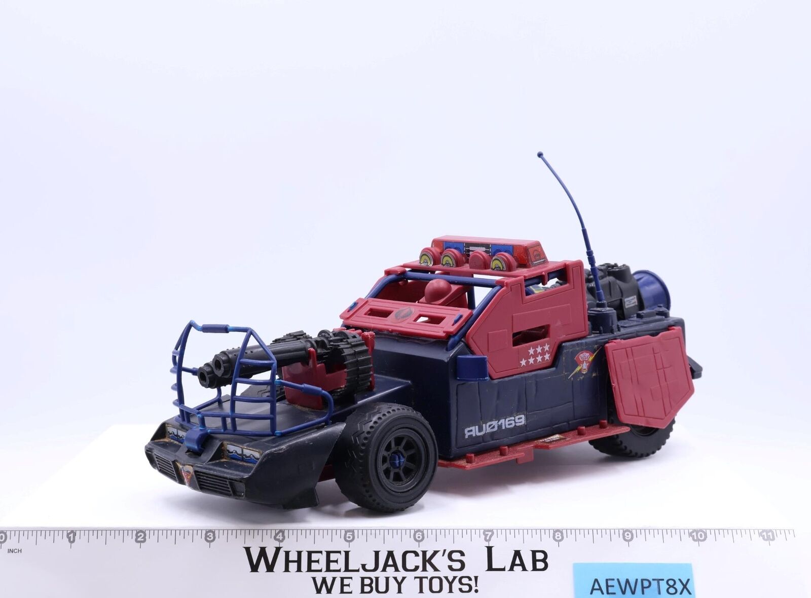 Thunder Machine 100% Complete 1986 GI Joe Hasbro Vehicle Vintage ...