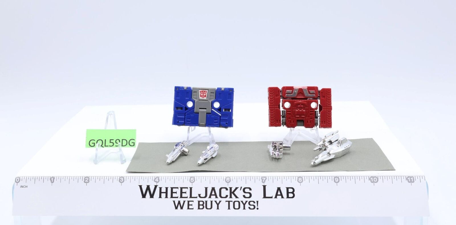 Grandslam & Raindance 100% Complete W/CARDBACK & BUBBLE G1 Transformers ...