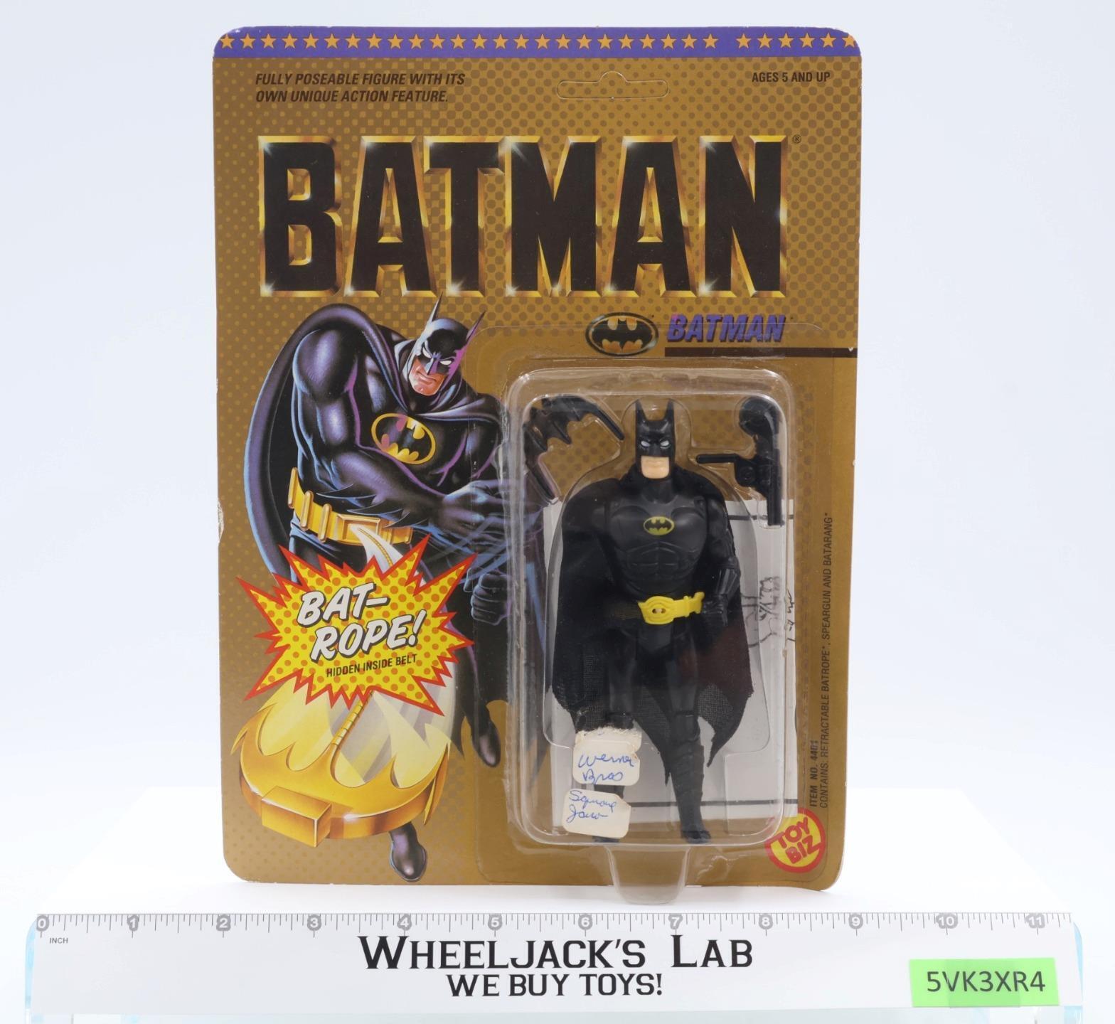 Batman Bat Rope MOSC NEW DC Comic Super Heroes Toy Biz 1989 Action ...