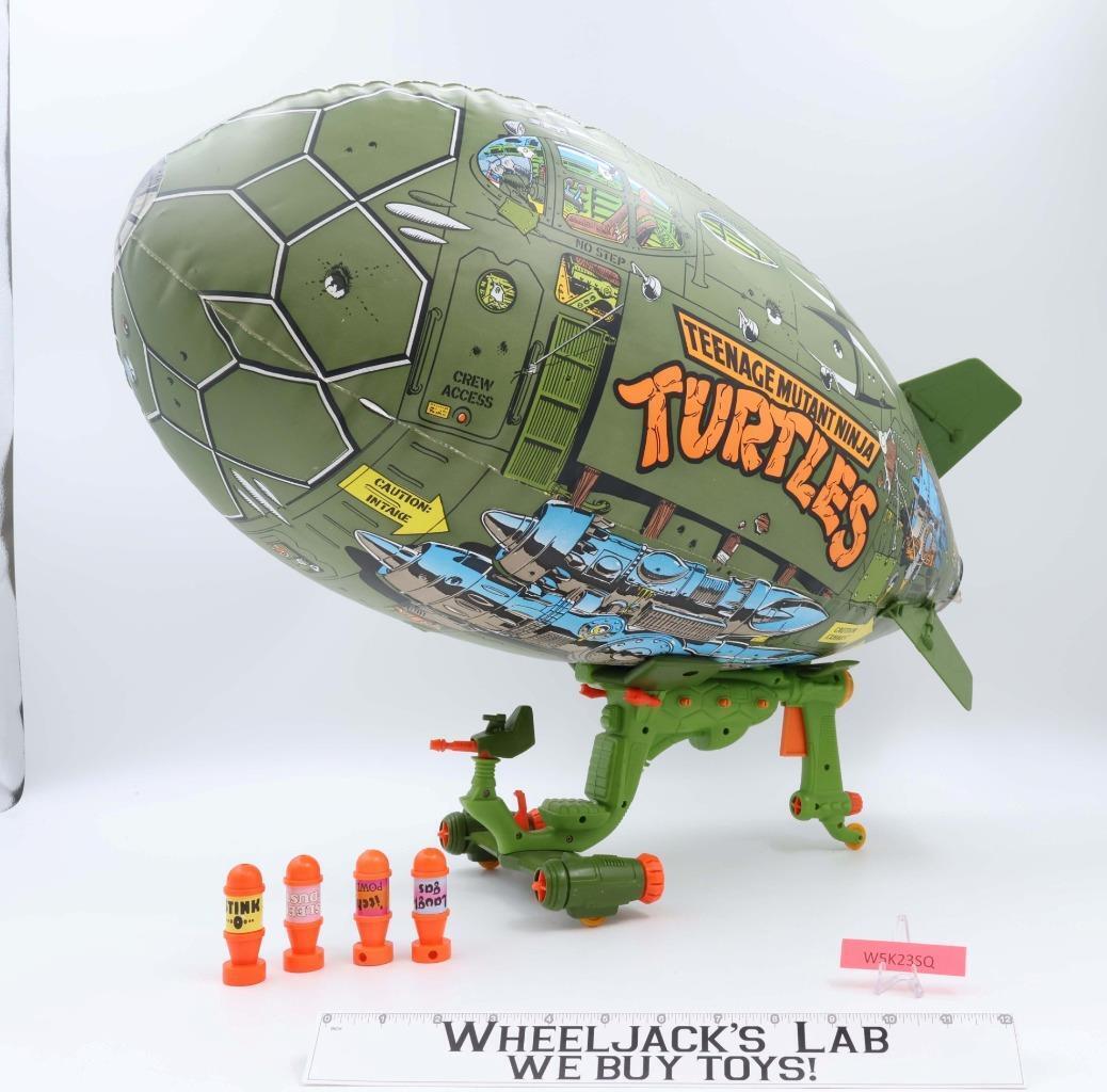 Turtle Blimp 100% Complete Teenage Mutant Ninja Turtles TMNT 1989 ...