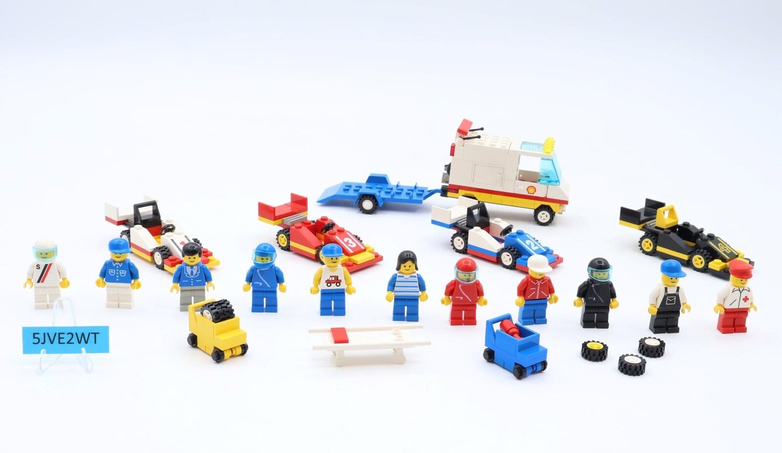 #6395 Victory Lap Raceway W/Box & Instructions Legoland 1988 Town ...