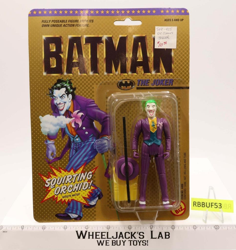 The Joker Batman DC Comics 1989 NEW MOSC Vintage Toybiz - Wheeljack's Lab