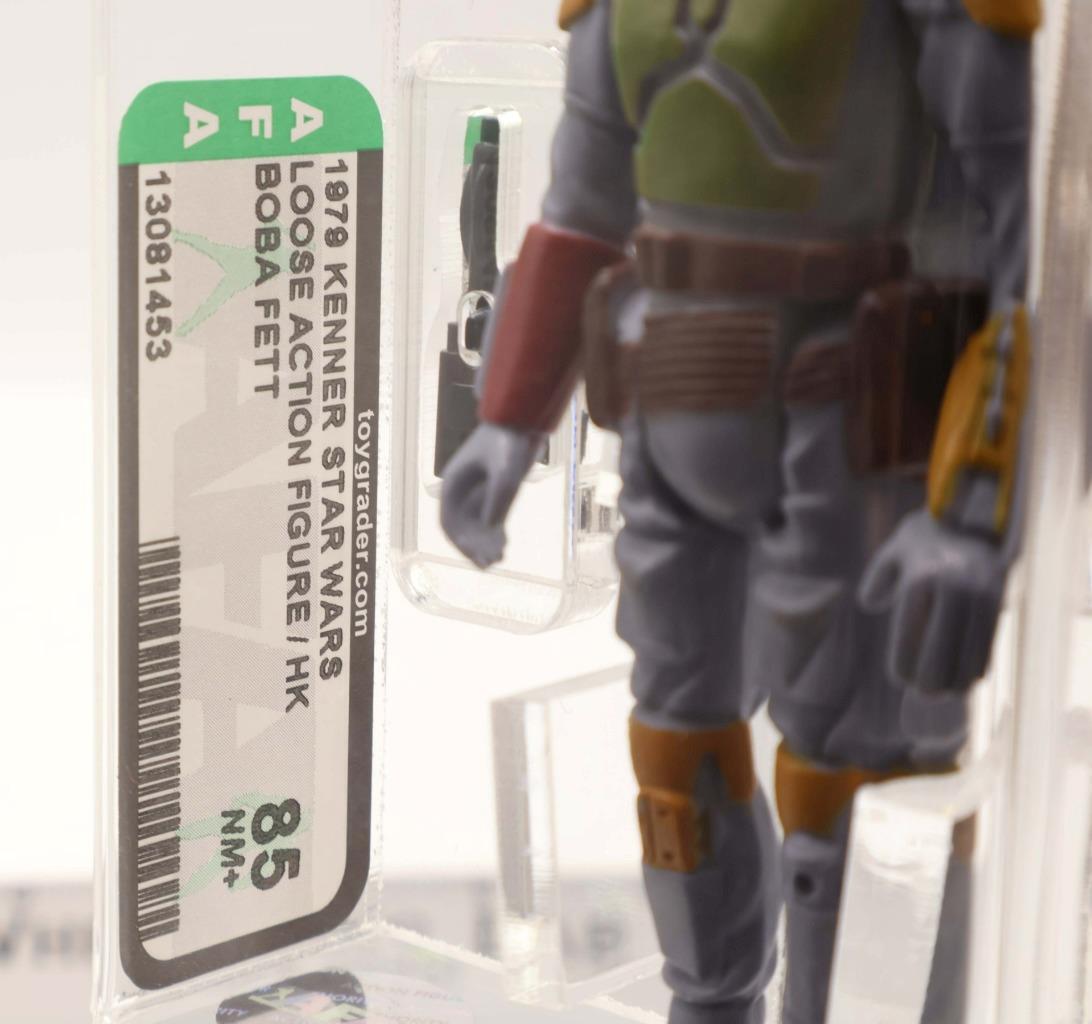 Boba Fett Hong Kong AFA GRADED 85 Star Wars 1979 Kenner Action Figure ...