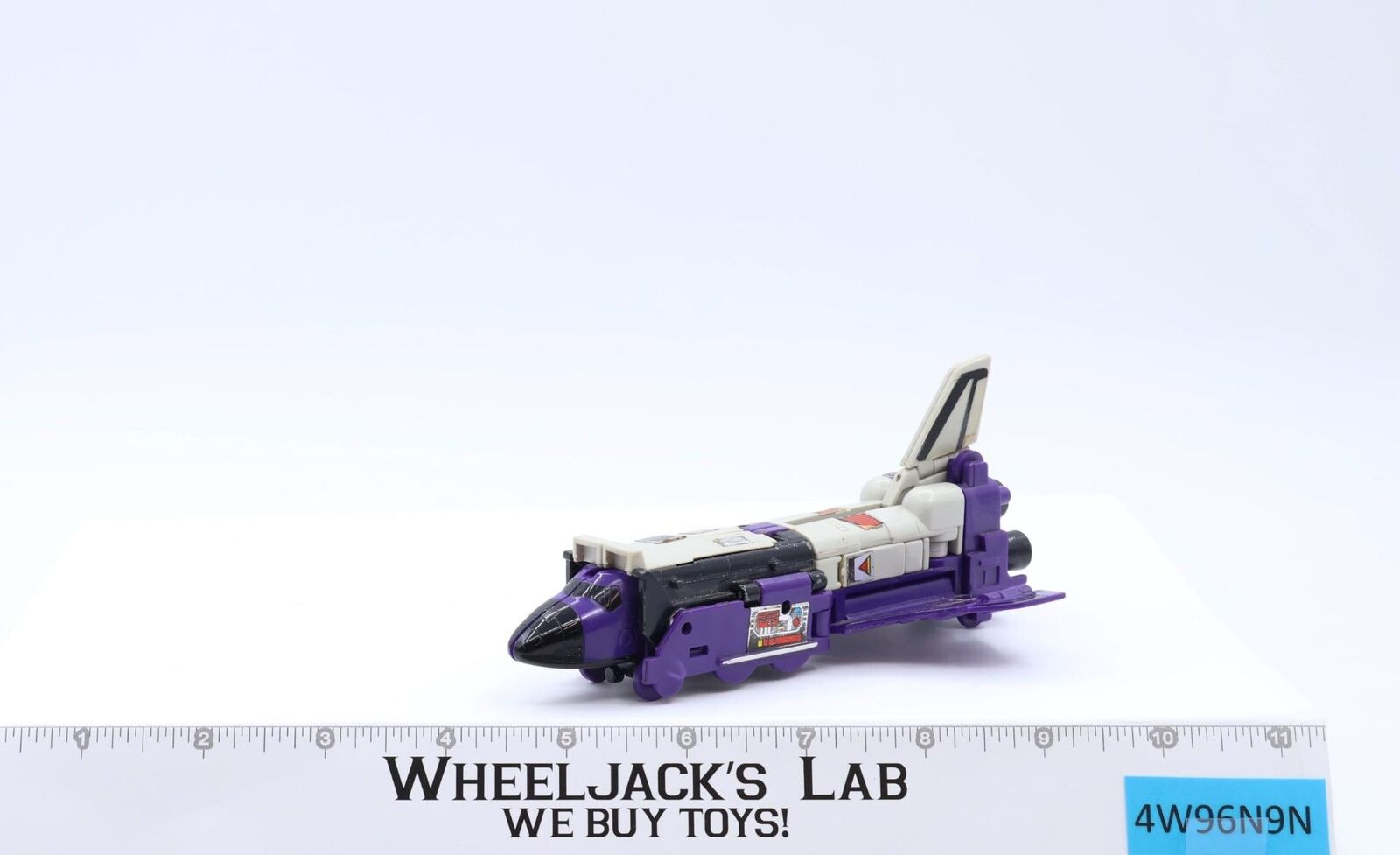 Astrotrain 1985 G1 Transformers Space Shuttle Action Figure Vintage ...