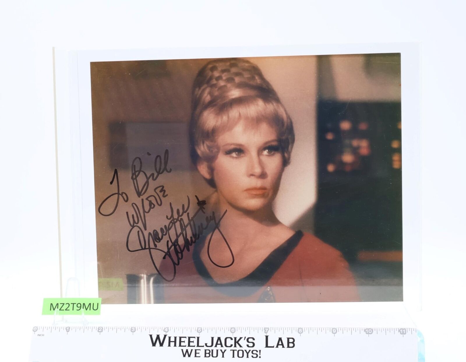 Janice Rand Star Trek Grace Lee Whitney AUTOGRAPHED 8x10 Picture ...