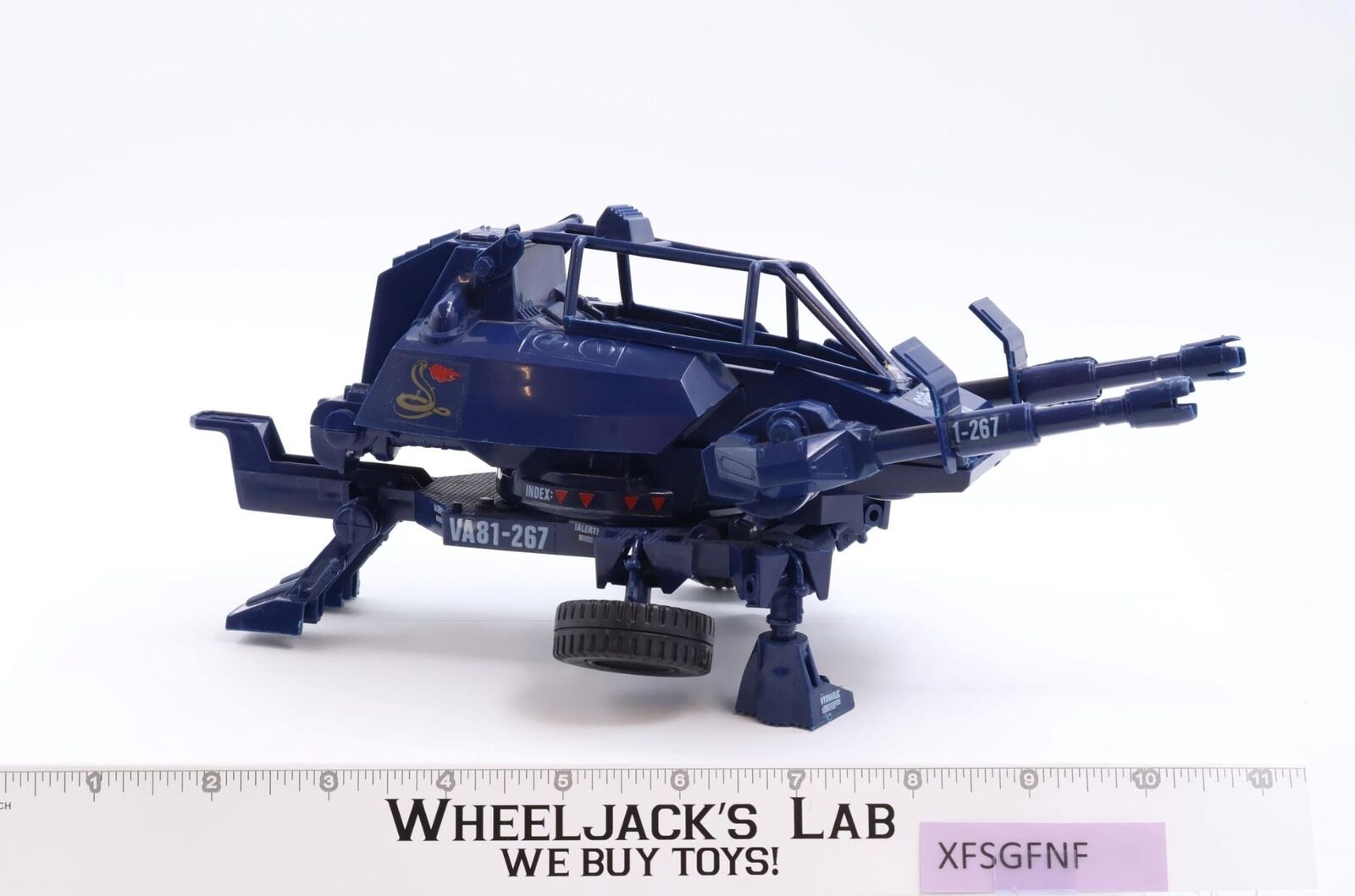 ASP 100% Complete GI Joe 1984 Hasbro Vintage Action Figure Vehicle ...