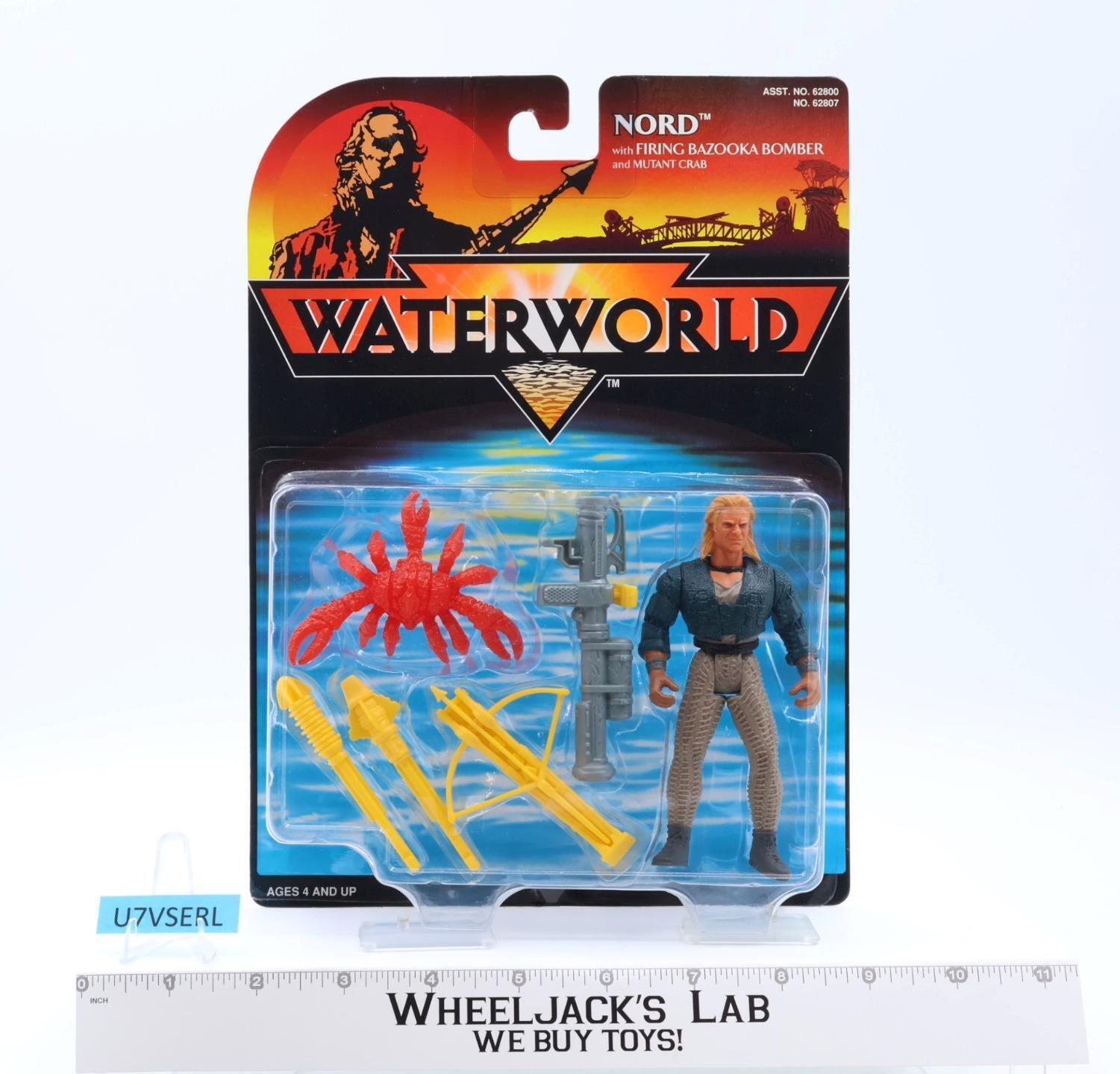 Nord W/ Bazooka Waterworld 1995 Kenner Action Figure NEW SEALED ...