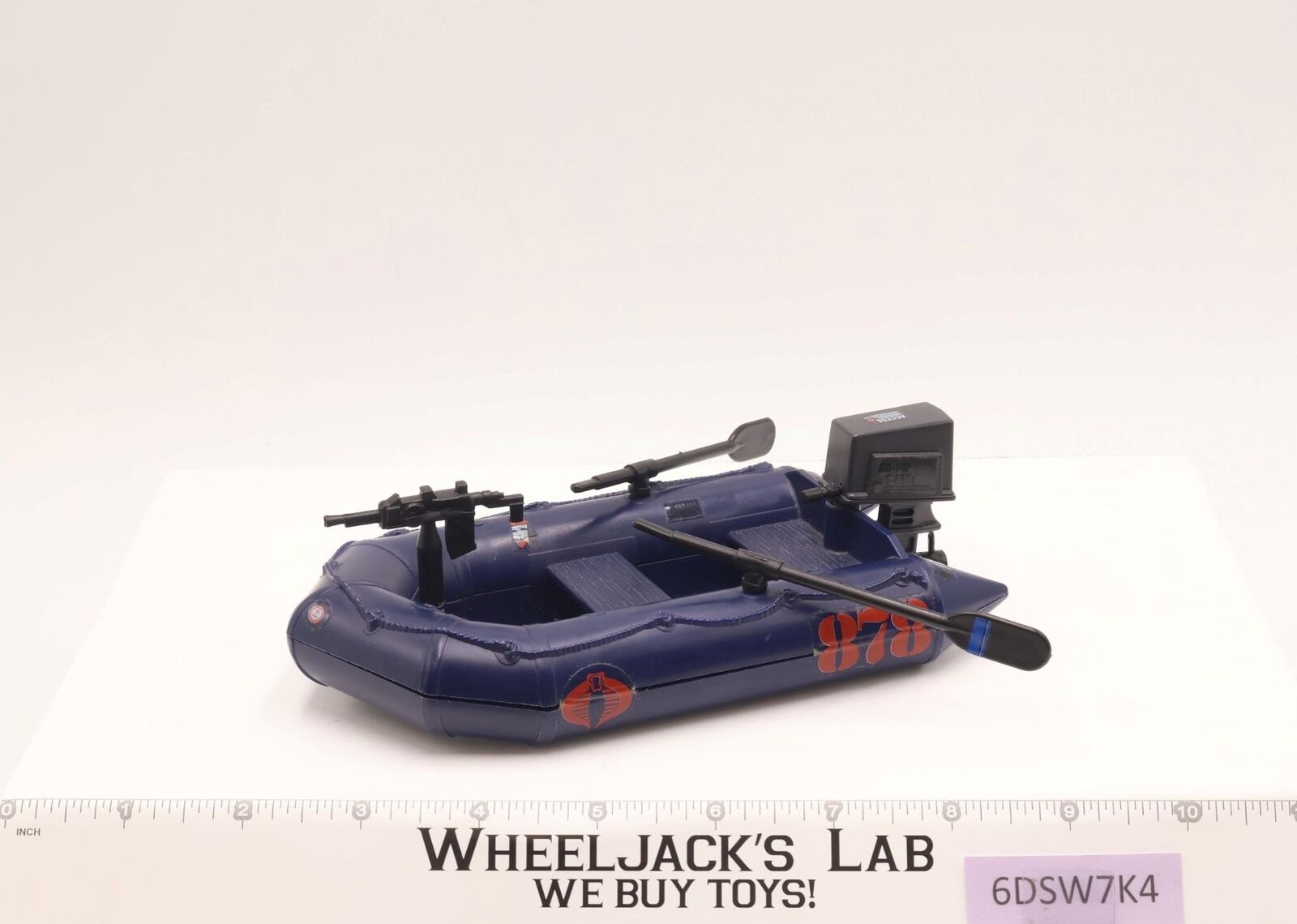 Cobra Night Landing Raft 100% Complete G.I. Joe 1985 Hasbro Vintage ...