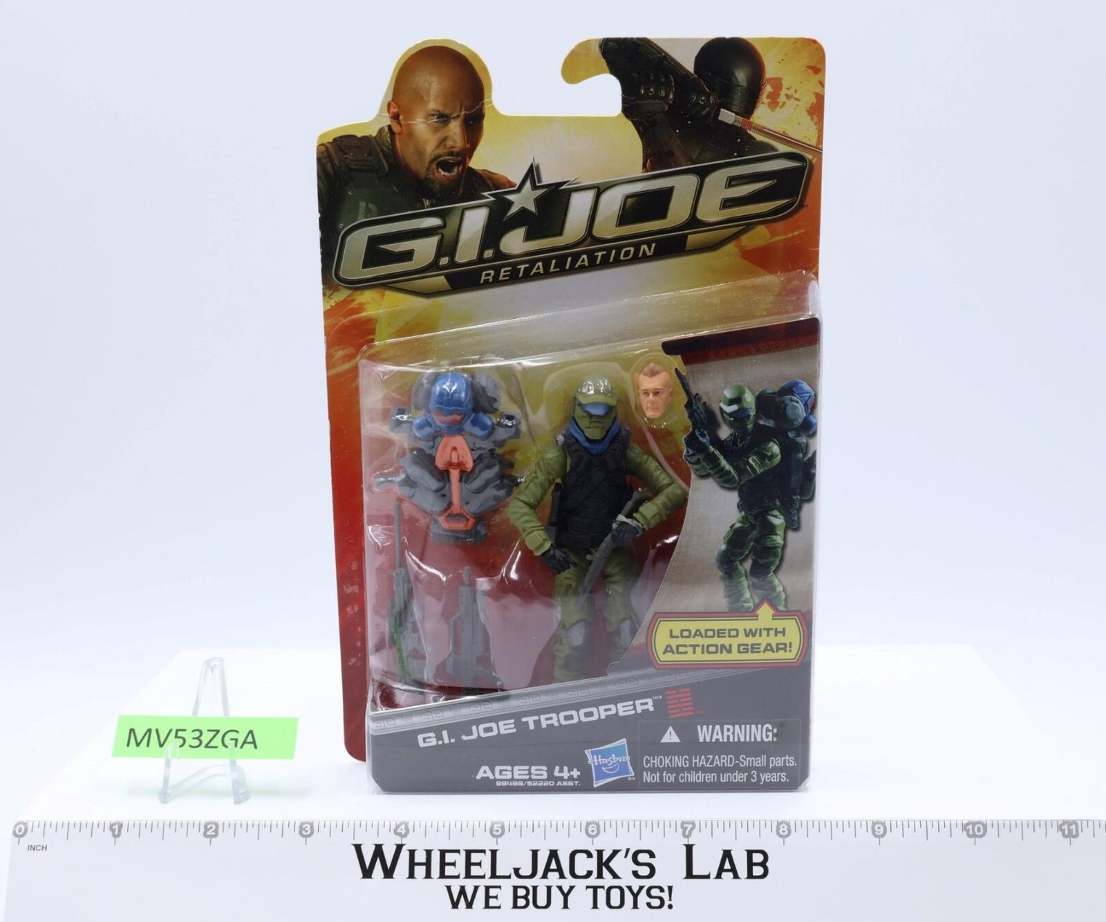 GI Joe Trooper G.I. Joe Retaliation 2011 Hasbro NEW MOSC Action Figure ...