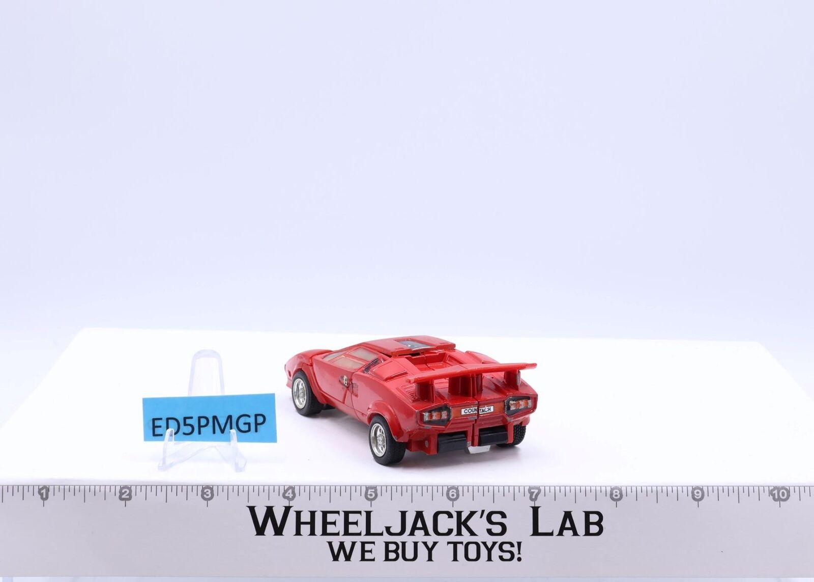 Sideswipe Lamborghini 1984 G1 Transformers Vintage Hasbro Action Figure ...