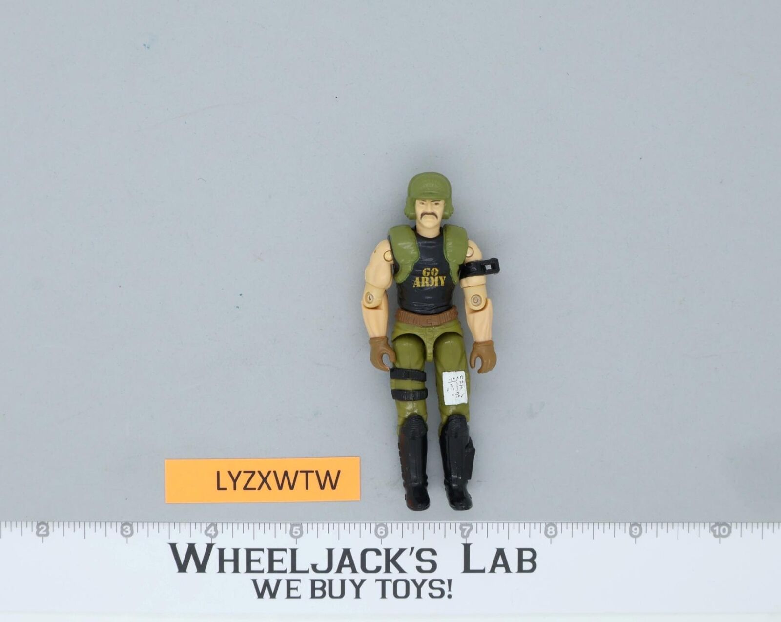 Backblast V1 G.I. Joe 1989 Hasbro Vintage Action Figure - Wheeljack's Lab