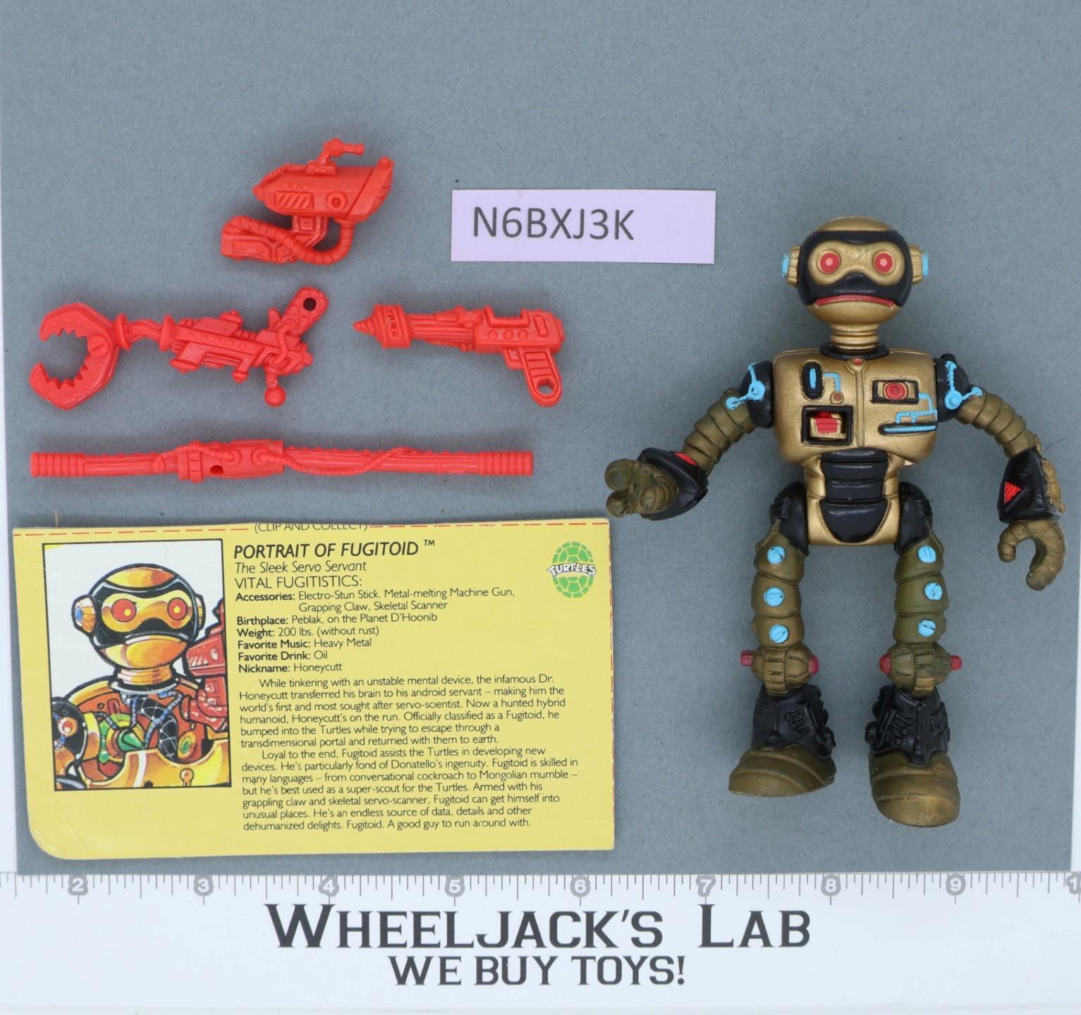 Fugitoid 100% Complete TMNT Teenage Mutant Ninja Turtles TMNT Playmates ...